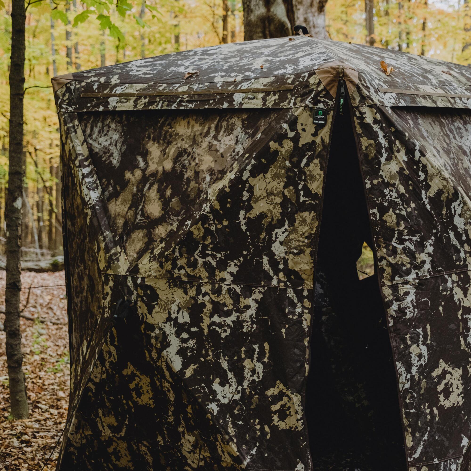 Barronett Blinds, Big Mike Heavy-Duty Hub Blind, 2-Person Capacity ...