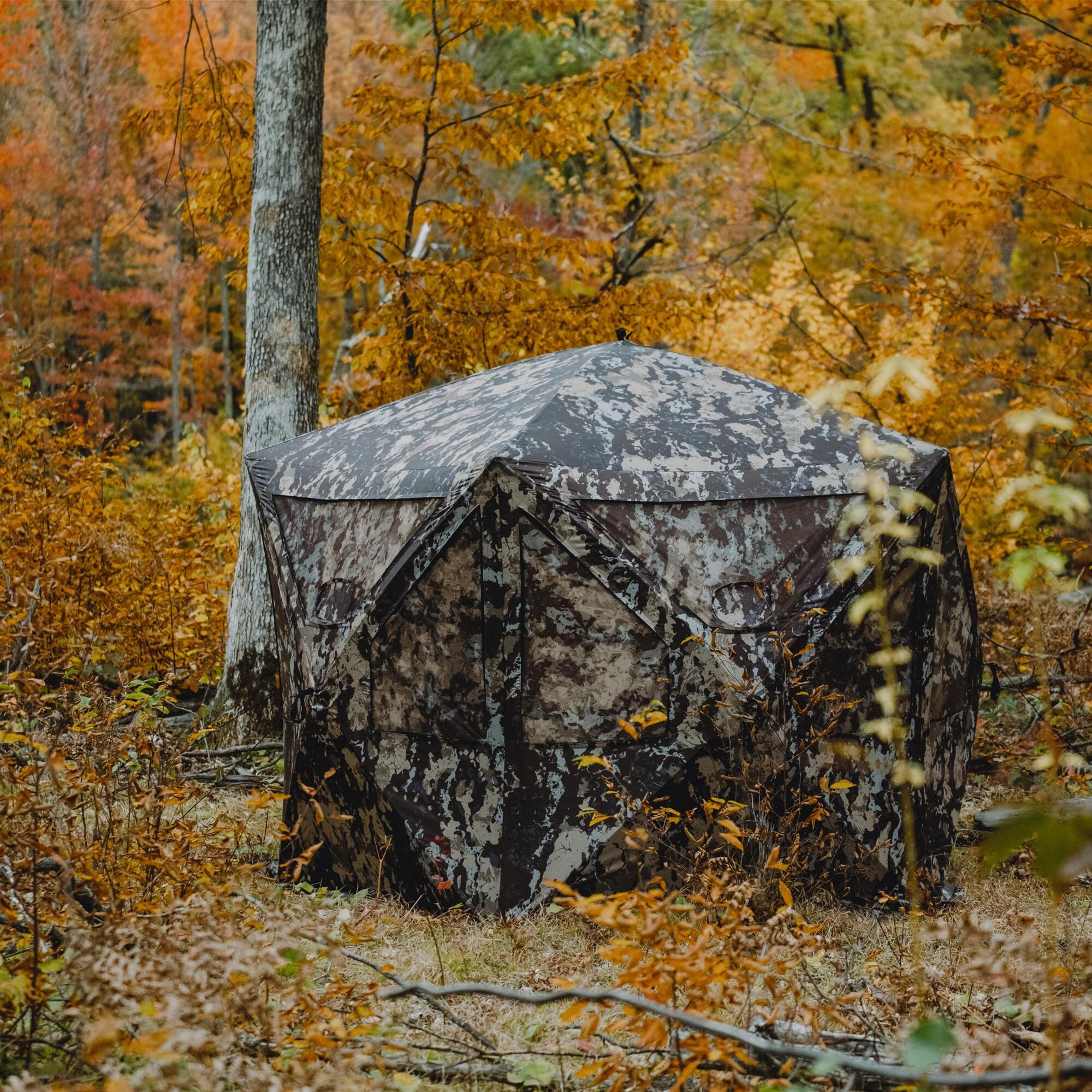 Barronett Blinds, Pentagon Portable Hunting Blind, 4-Person Capacity ...