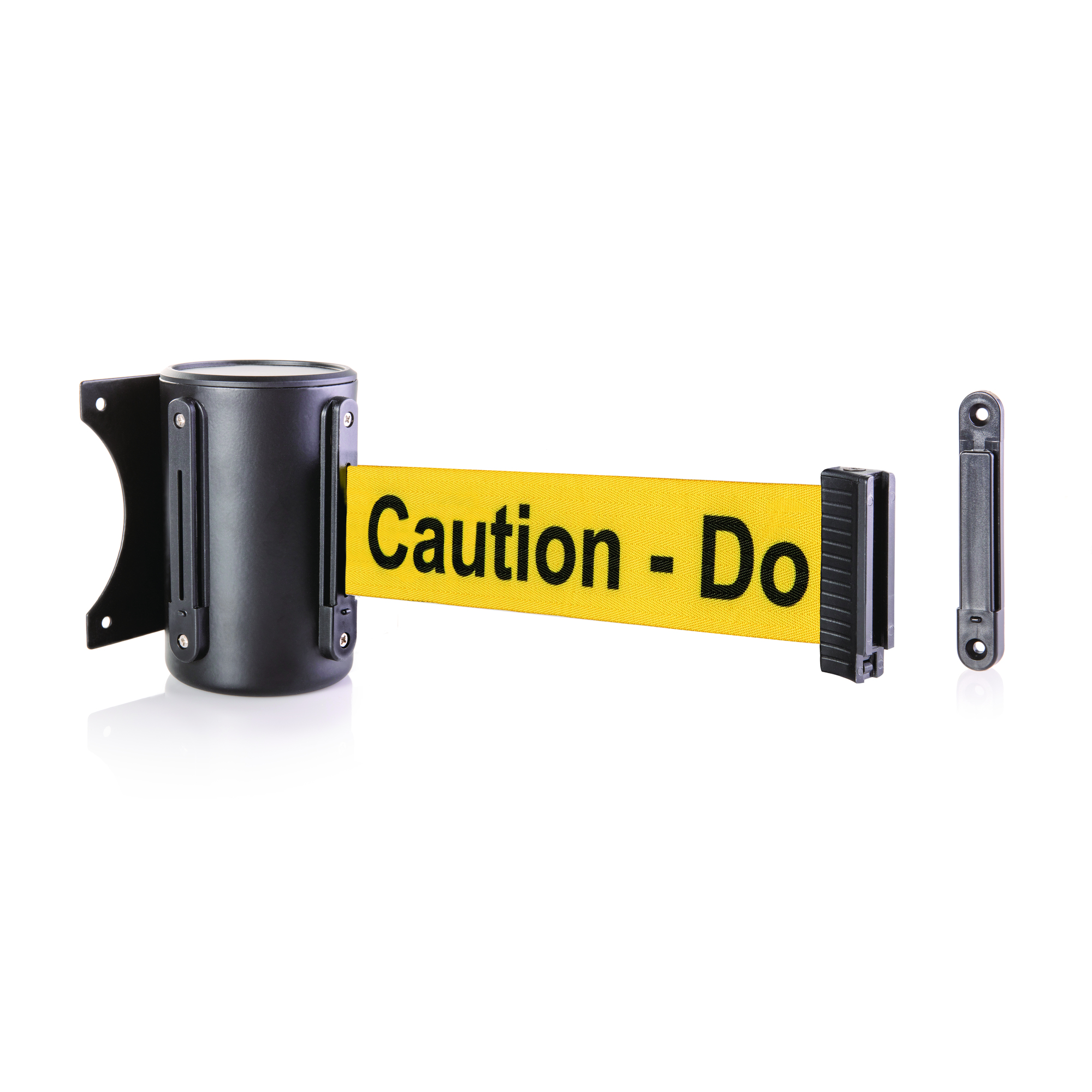 US Weight, Black Steel Mount 8ft. Belt Caution DNE, Model# U2500CAU ...