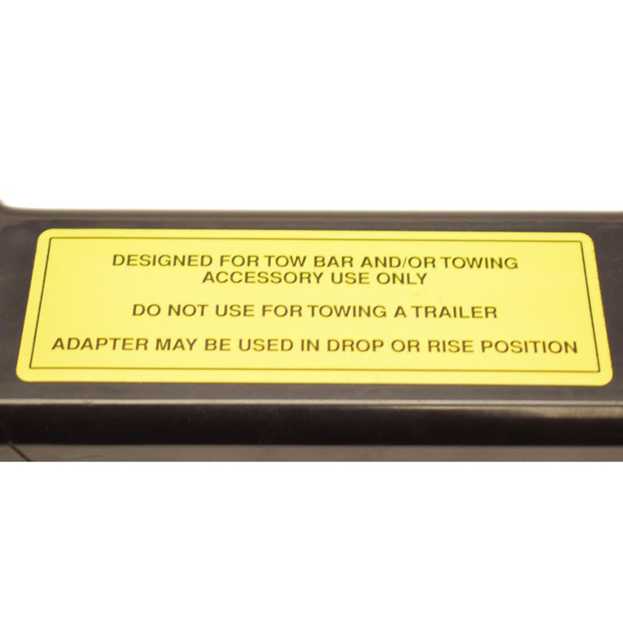 Rigid Hitch, Tow Bar and Accessory Receiver, 6in. Drop, 10000#, Model ...