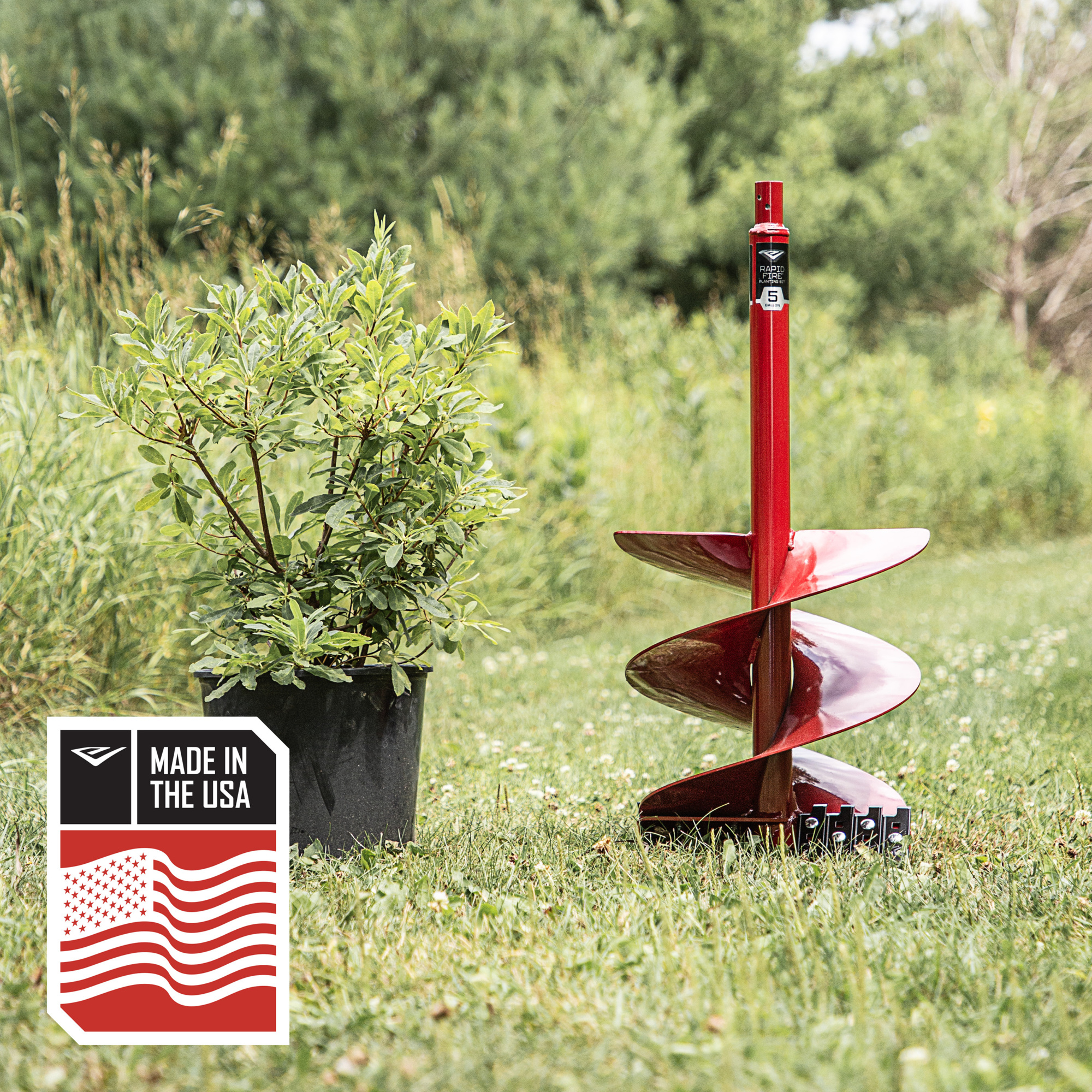 Earthquake, Rapid Fire Planting Auger Bit, 5 Gallon, Model# 42540 ...