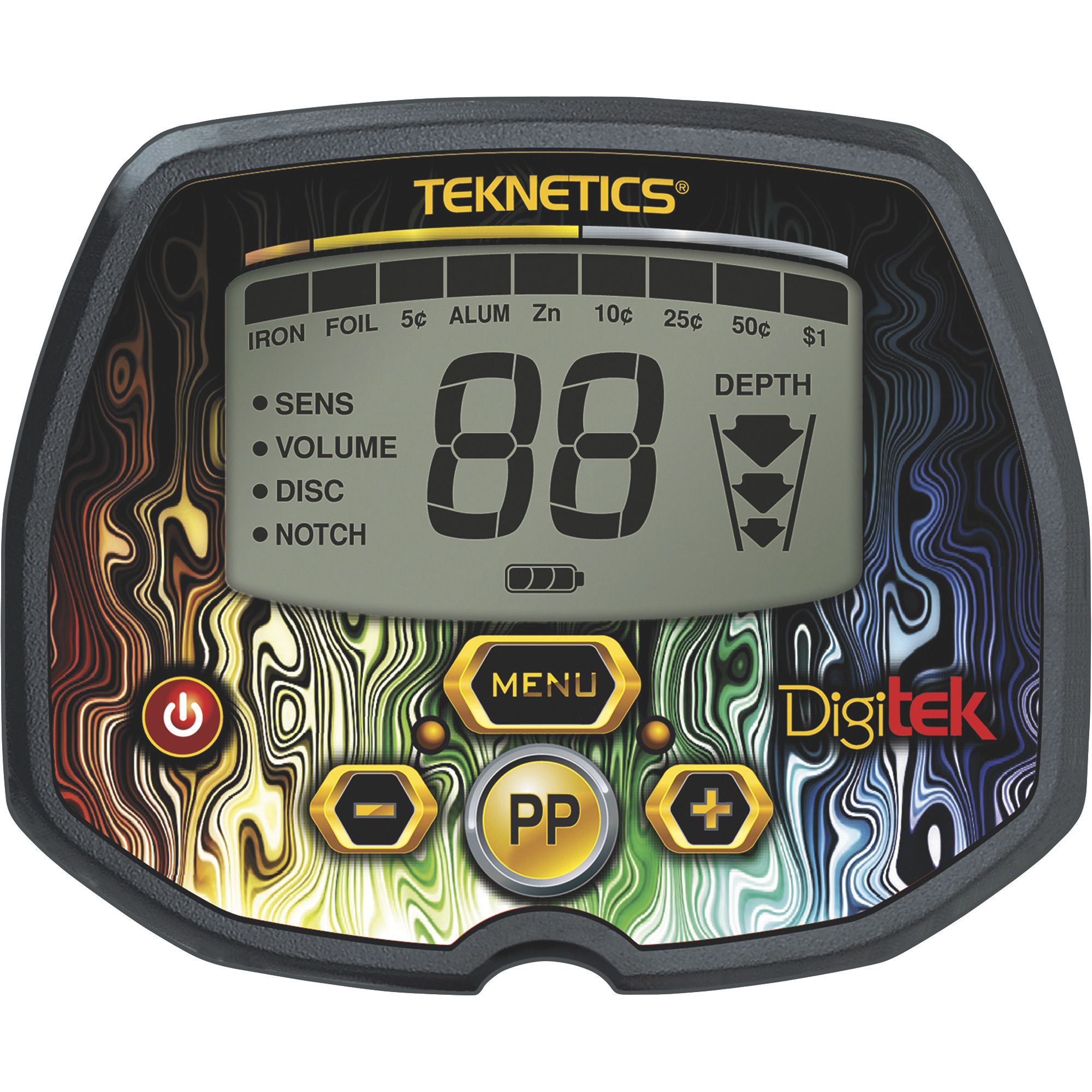 Teknetics Digitek Metal Detector with 7in. Coil, Youth Size, Model ...