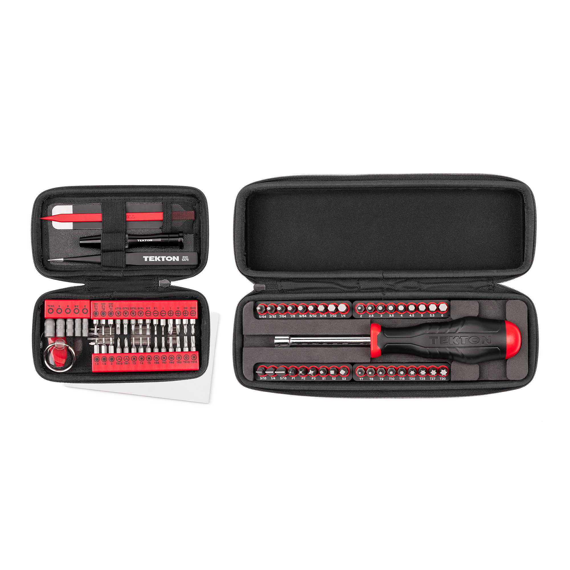Tekton, 83-pc. Multi-Bit Driver and Tech Rescue Set, Drive Type ...