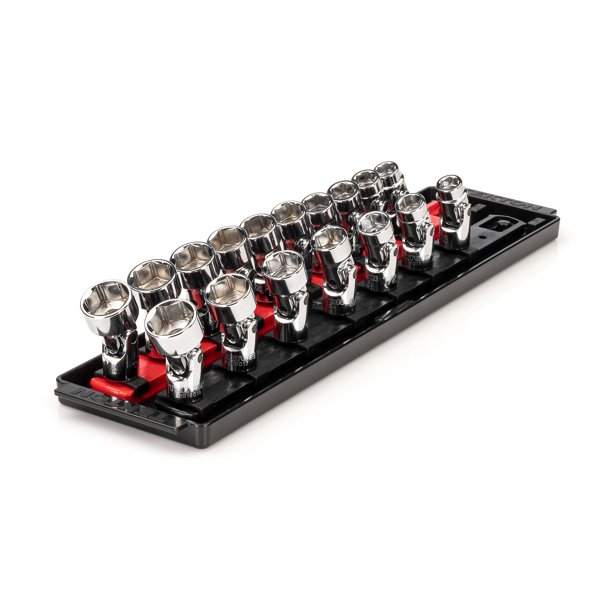 Tekton 17 Pc 3 8in Drive Universal Joint Socket Set Pieces Qty 17 Socket Set Type 3 8in