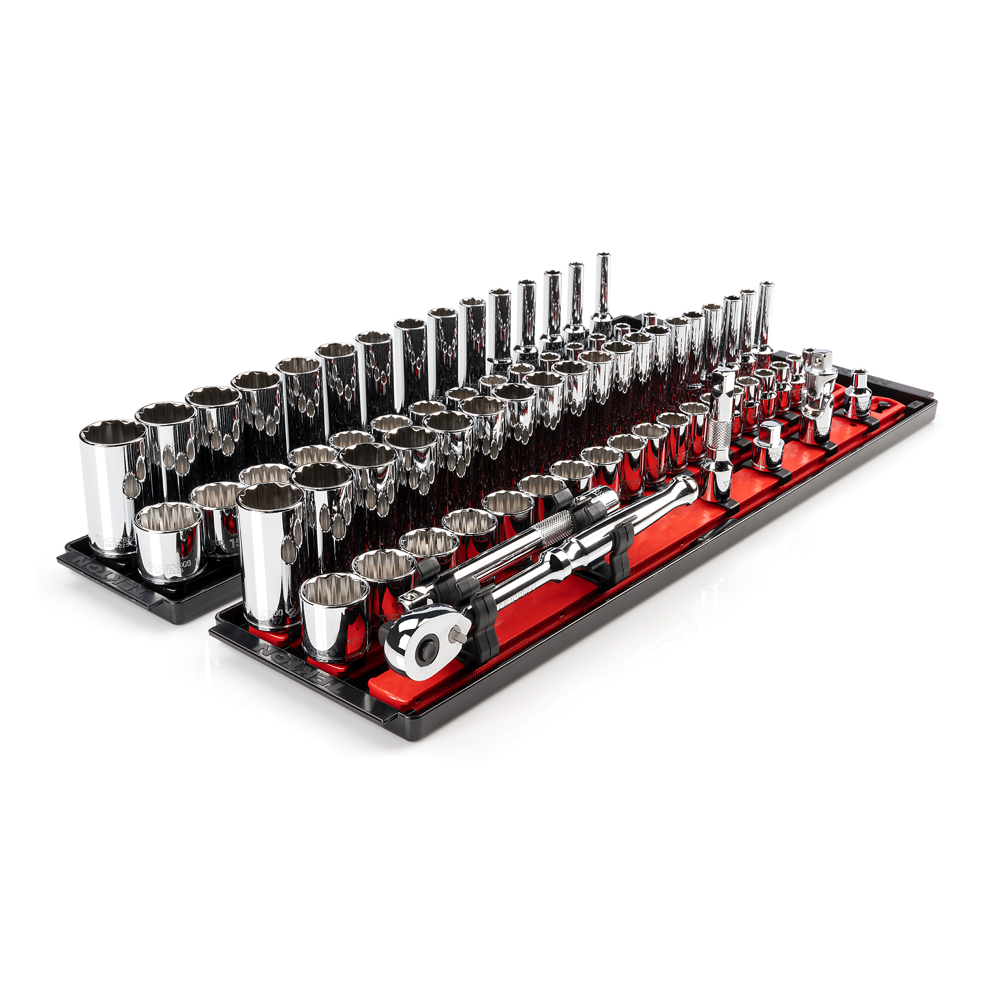 Tekton, 74-pc 3/8in. Drive 12-Point Socket and Ratchet Set, Pieces (qty ...