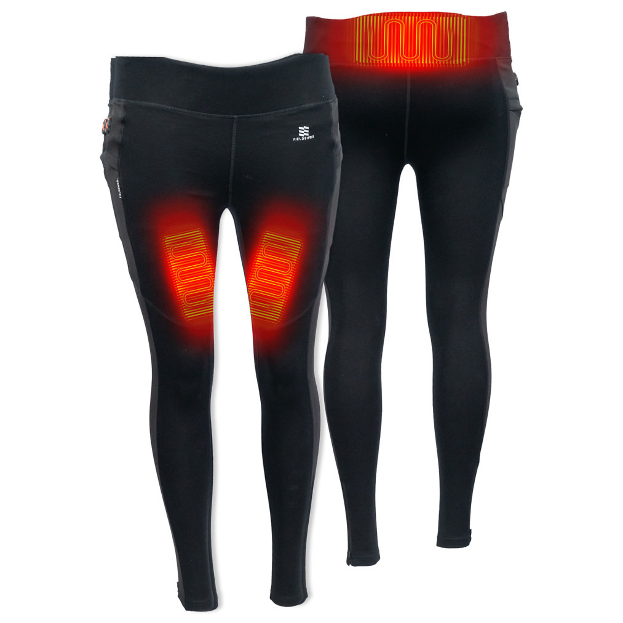 Fieldsheer, Women's Merino Heated Baselayer Pant, Size XS, Color Black ...