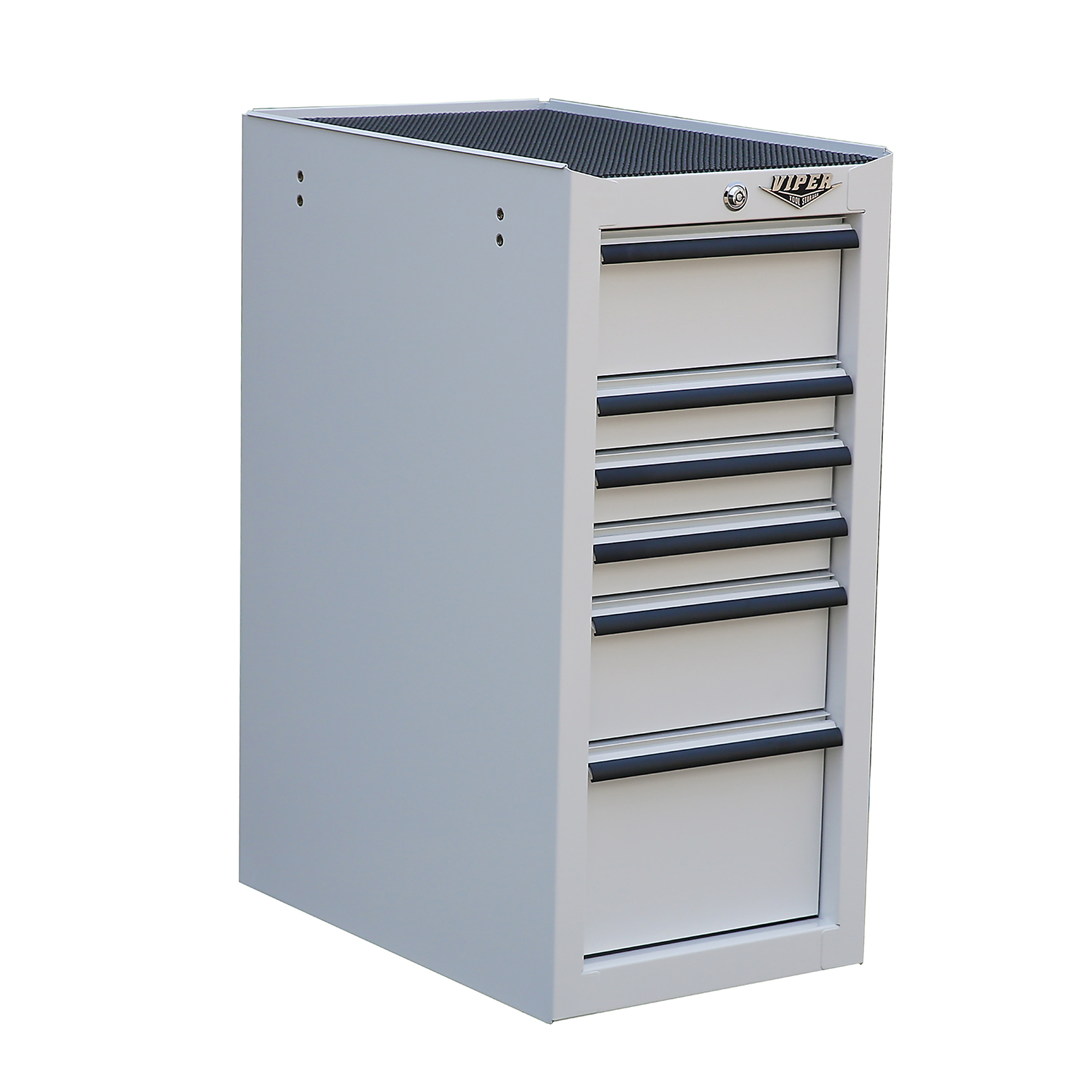 Viper Tool Storage, 6-Drawer Side Cabinet, Width 16 in, Height 34.38 in ...