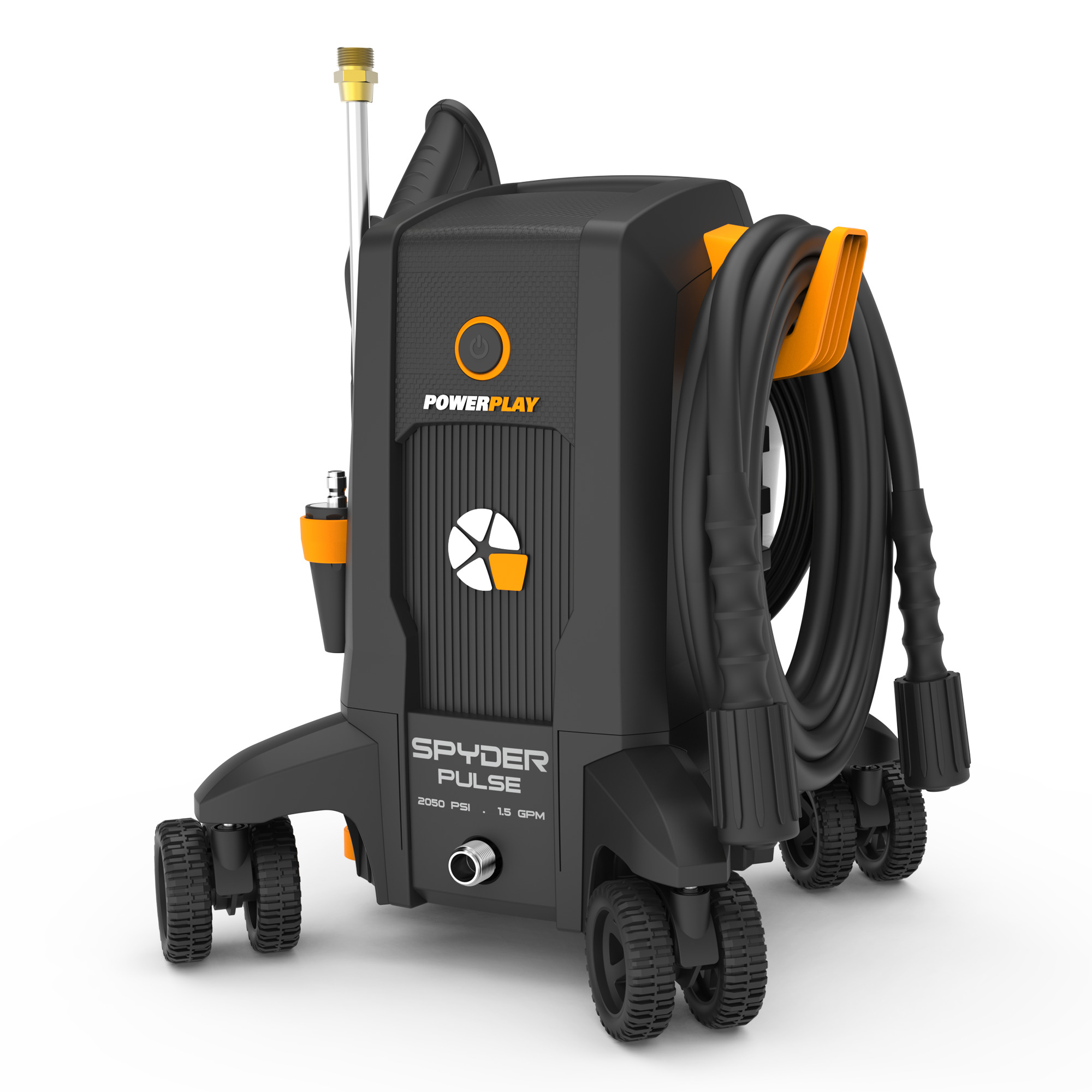 Powerplay, SPYDER Pulse 2050PSI Electric Pressure Washer, Pressure 2050 ...