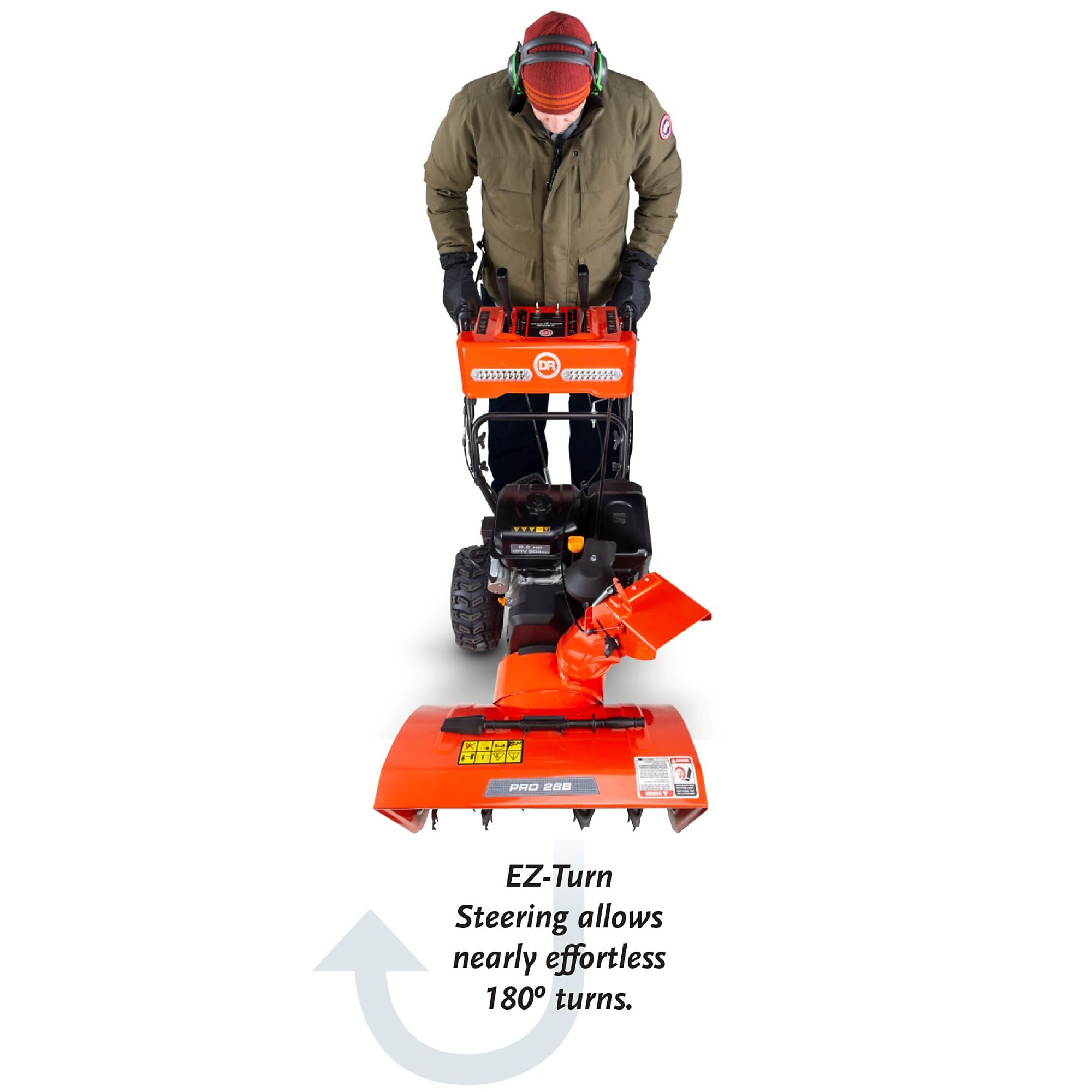 DR Power Equipment, 24in. Snow Blower, Clearing Width 24 in, Model ...
