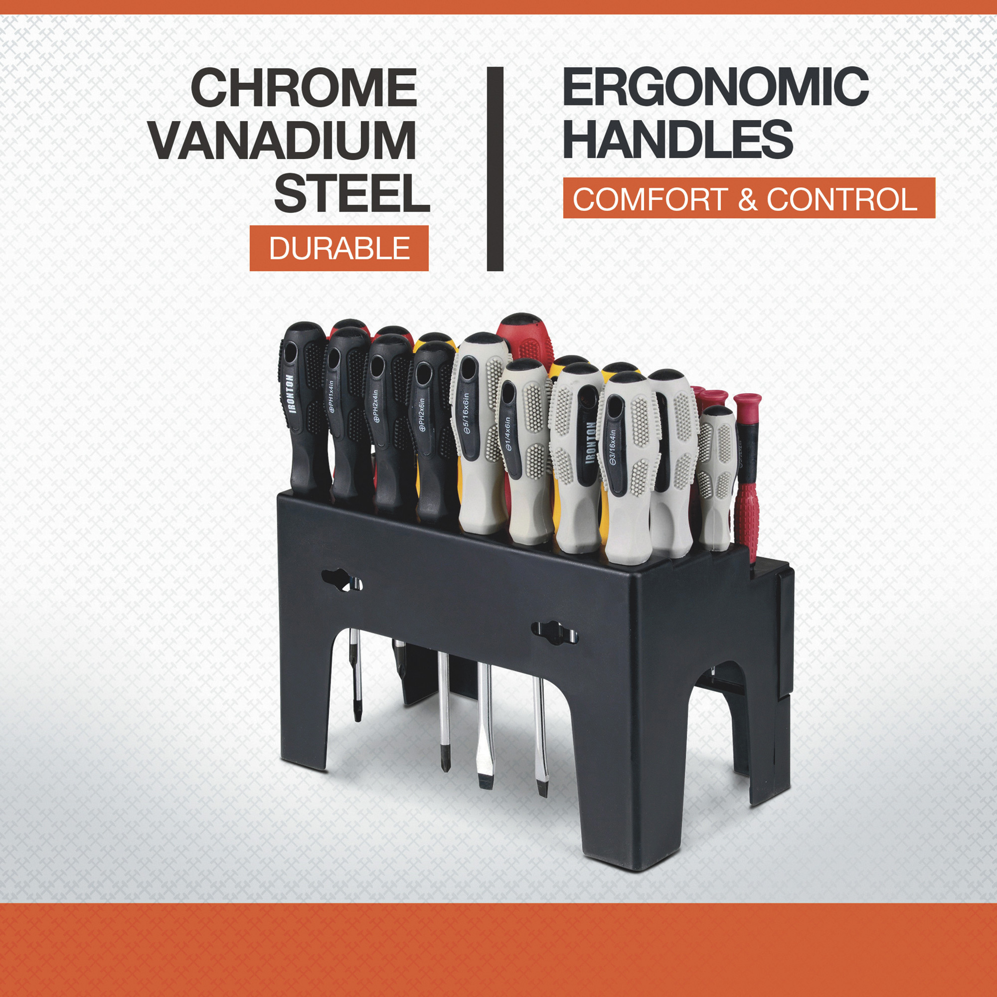 Ironton Screwdriver Bit Set with Storage Rack, 100-Pc. | Northern Tool