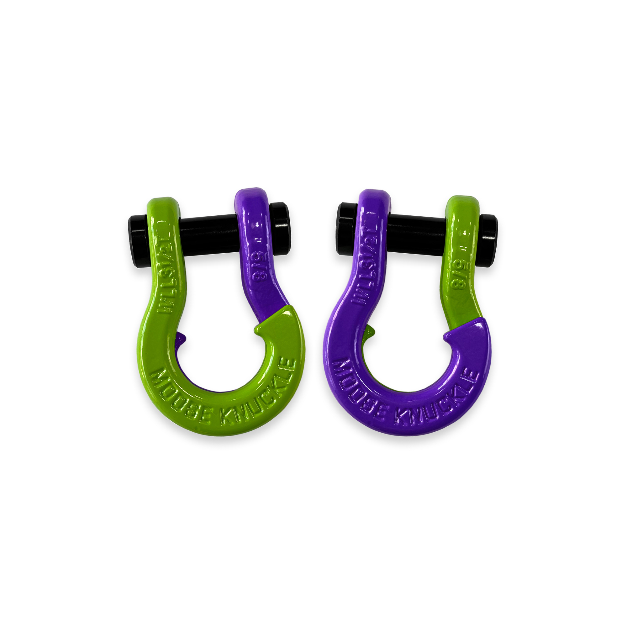 Moose Knuckle Offroad, 5/8 Split Shackle Sublime Green / Grape Escape ...