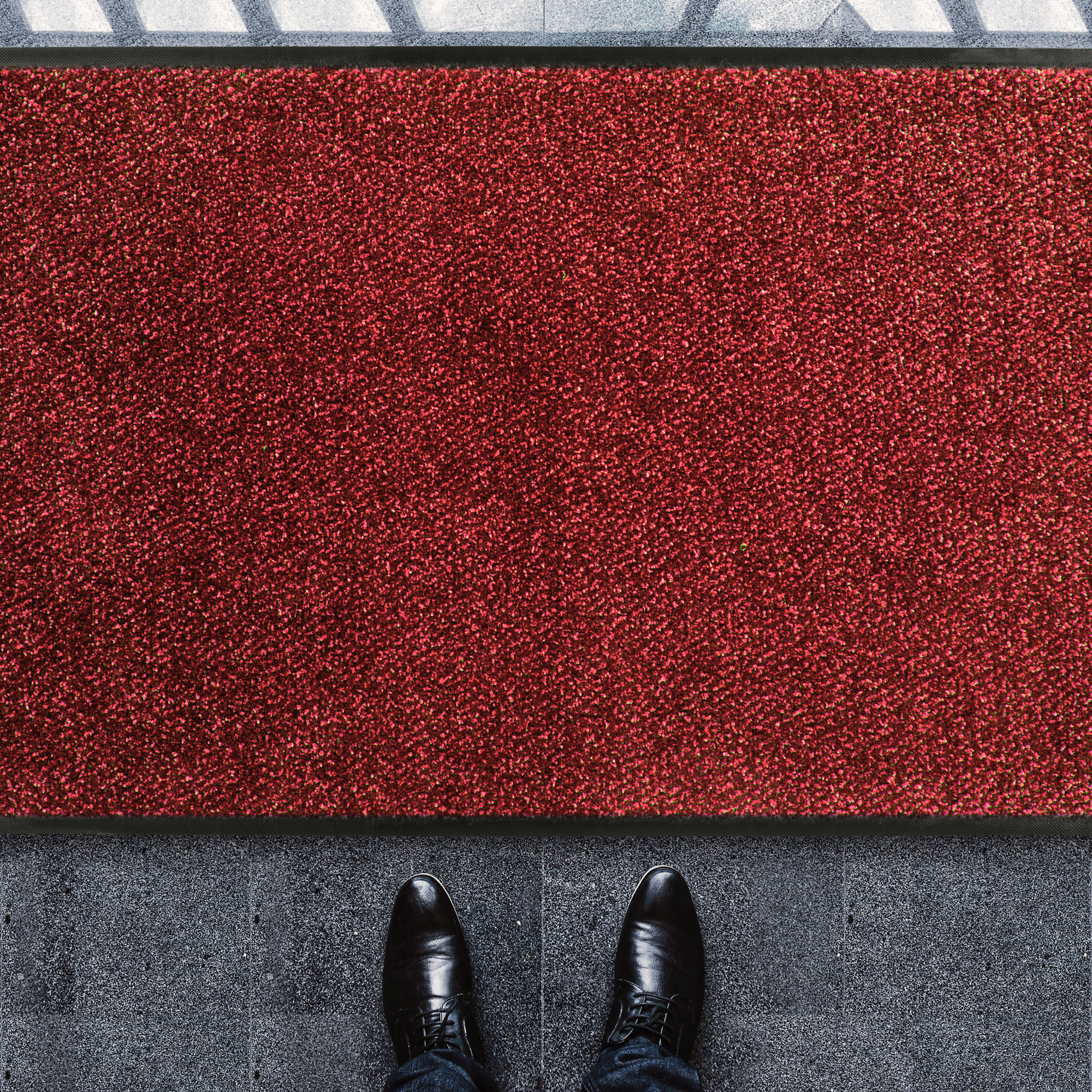 FLOORTEX, Doortex Heavy Duty XXL Red Floor Mat - 3ft. x 6ft., Width 36 ...