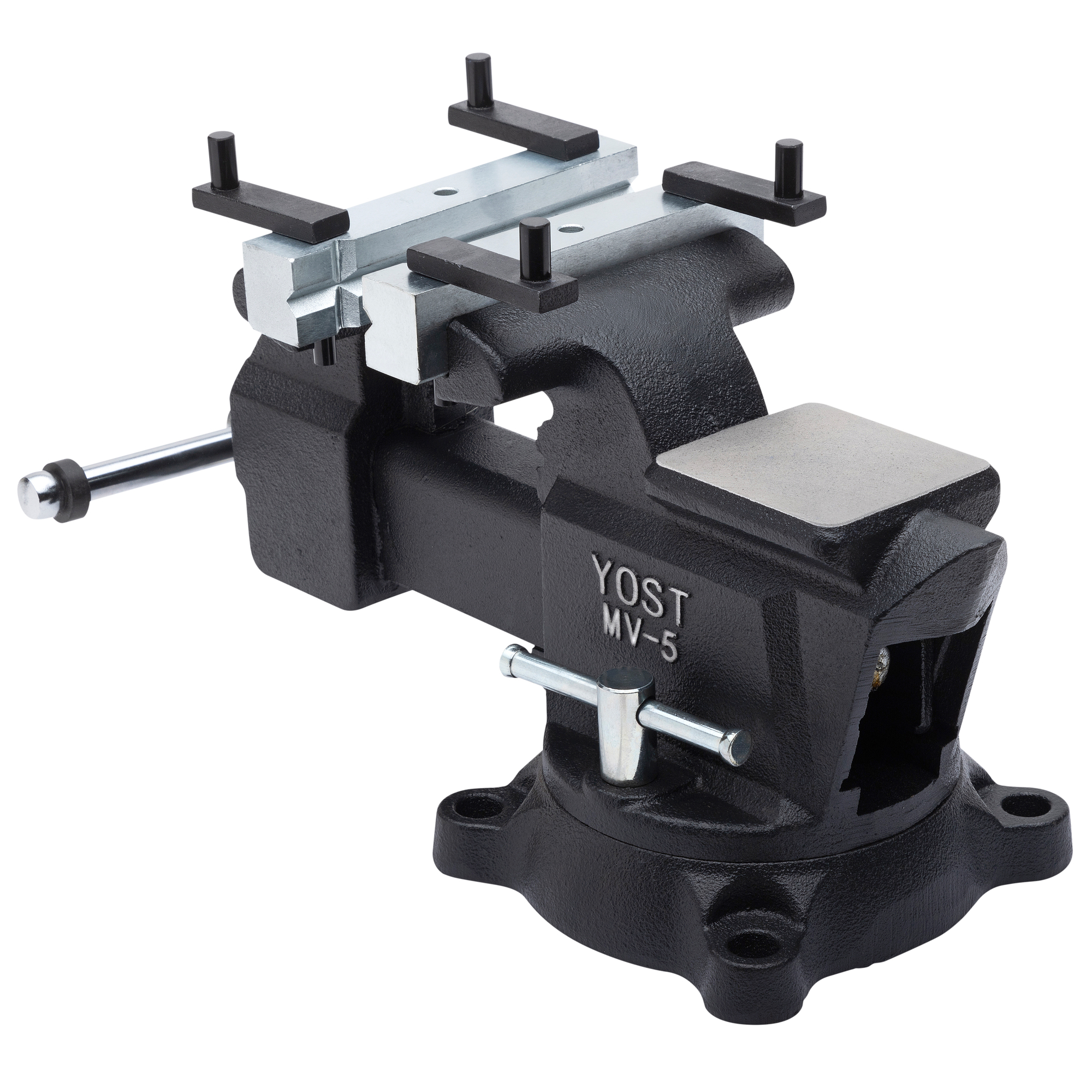 Yost Vises, 5in. Multi-Purpose Vise, Jaw Width 5 in, Jaw Capacity 2.9 ...