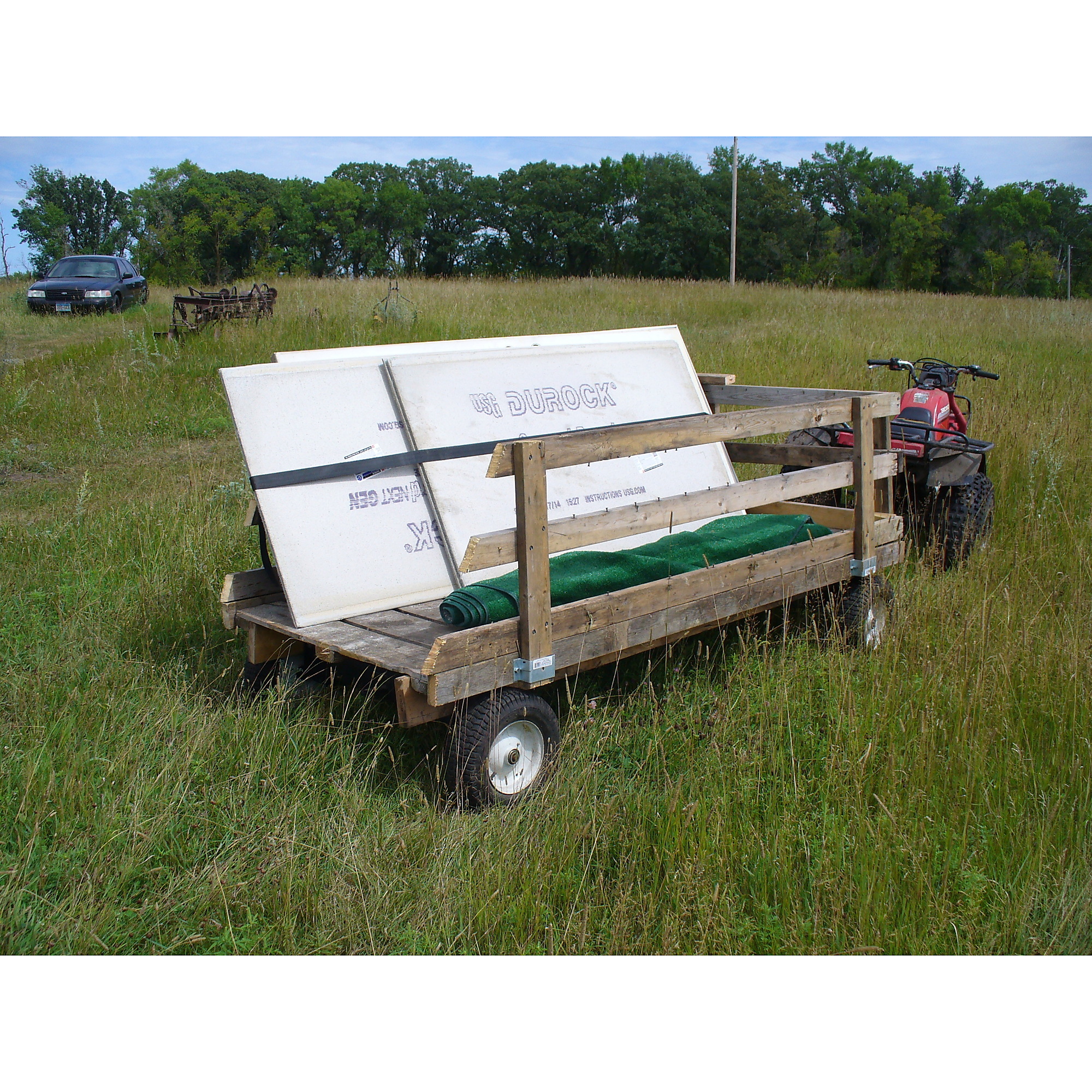 Field Tuff, 2200 lb. Capacity Utility Trailer, Load Capacity 2200 lb ...