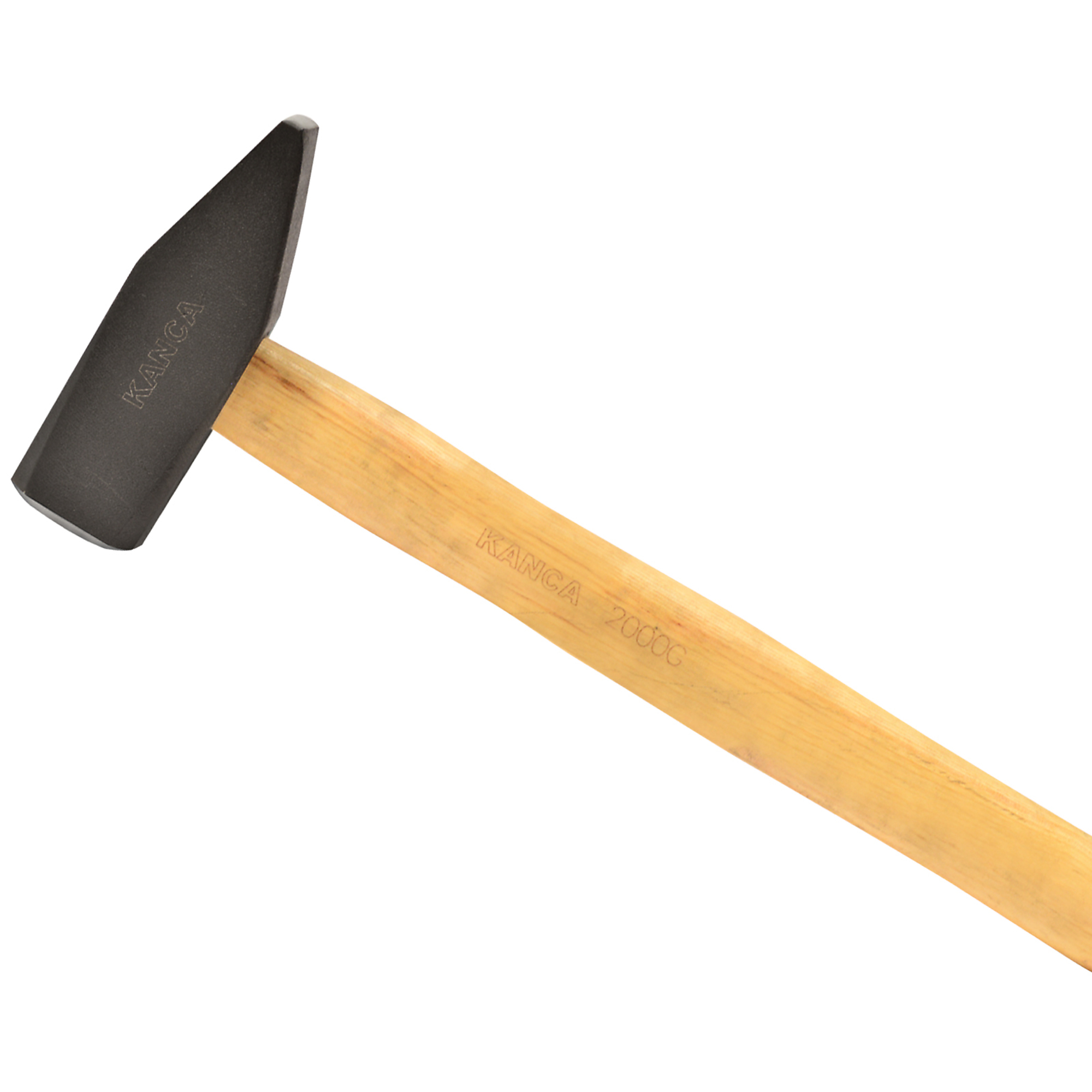 KANCA Machinist Hammer - 300g, 12in. Handle, Drop-Forged Steel ...