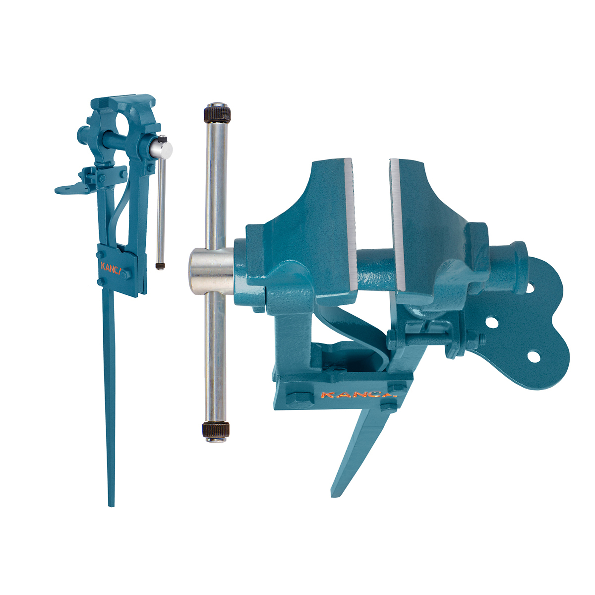 KANCA Leg Vise - 6in. Jaw Width, 6.4in. Jaw Capacity, Forged Body ...