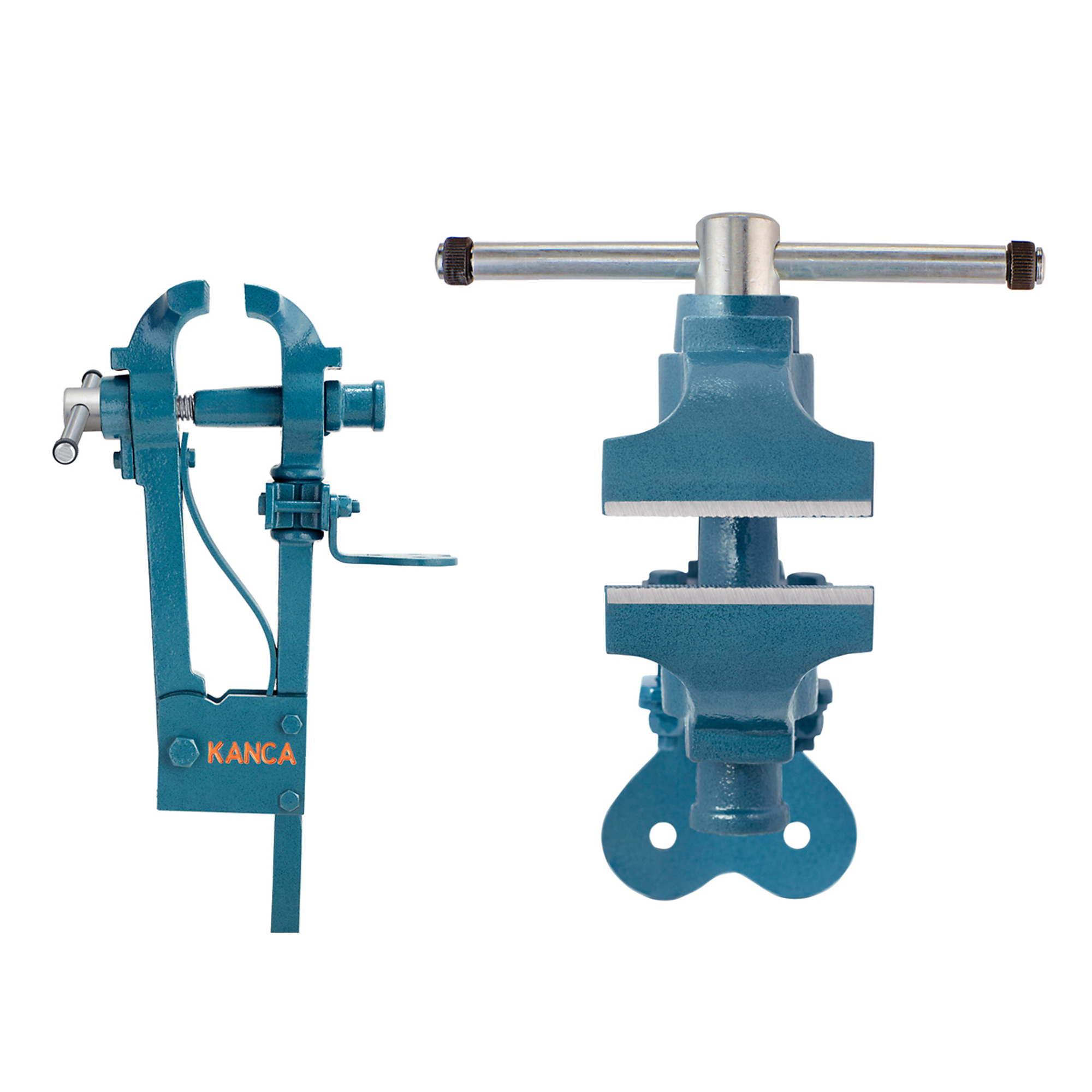 KANCA Leg Vise - 6in. Jaw Width, 6.4in. Jaw Capacity, Forged Body ...