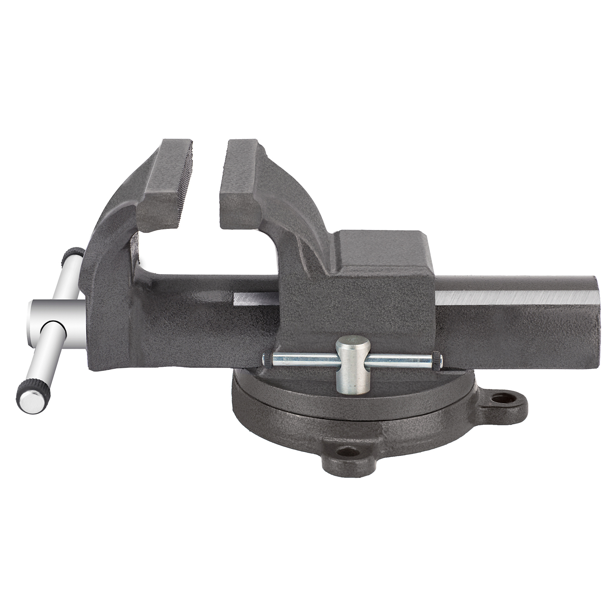 KANCA Kanex Bench Vise with Swivel Base - 6in. Jaw Width, 7in. Jaw ...