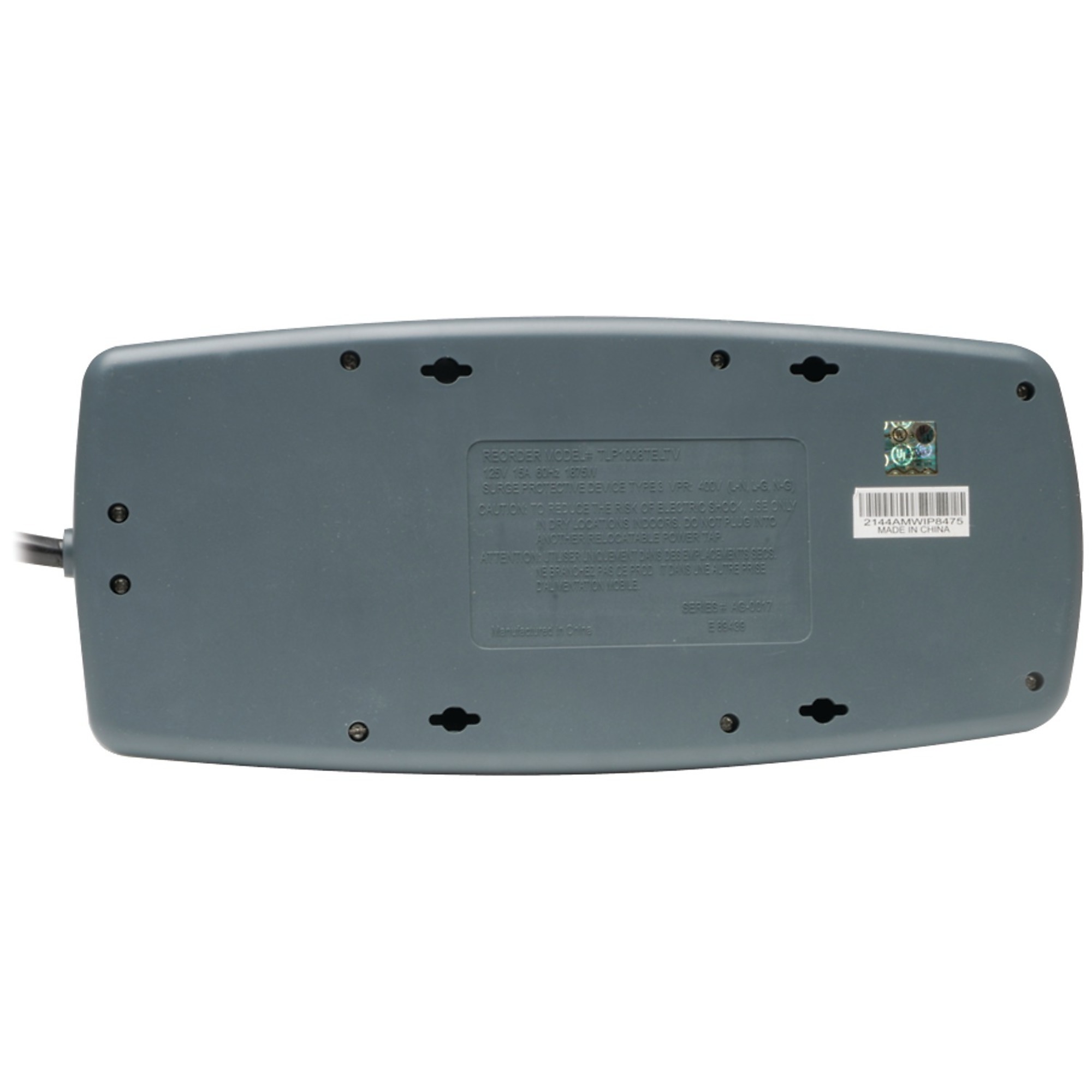 Tripp Lite, 10-Outlet Surge Protector w/Telephone Protection, Cord ...