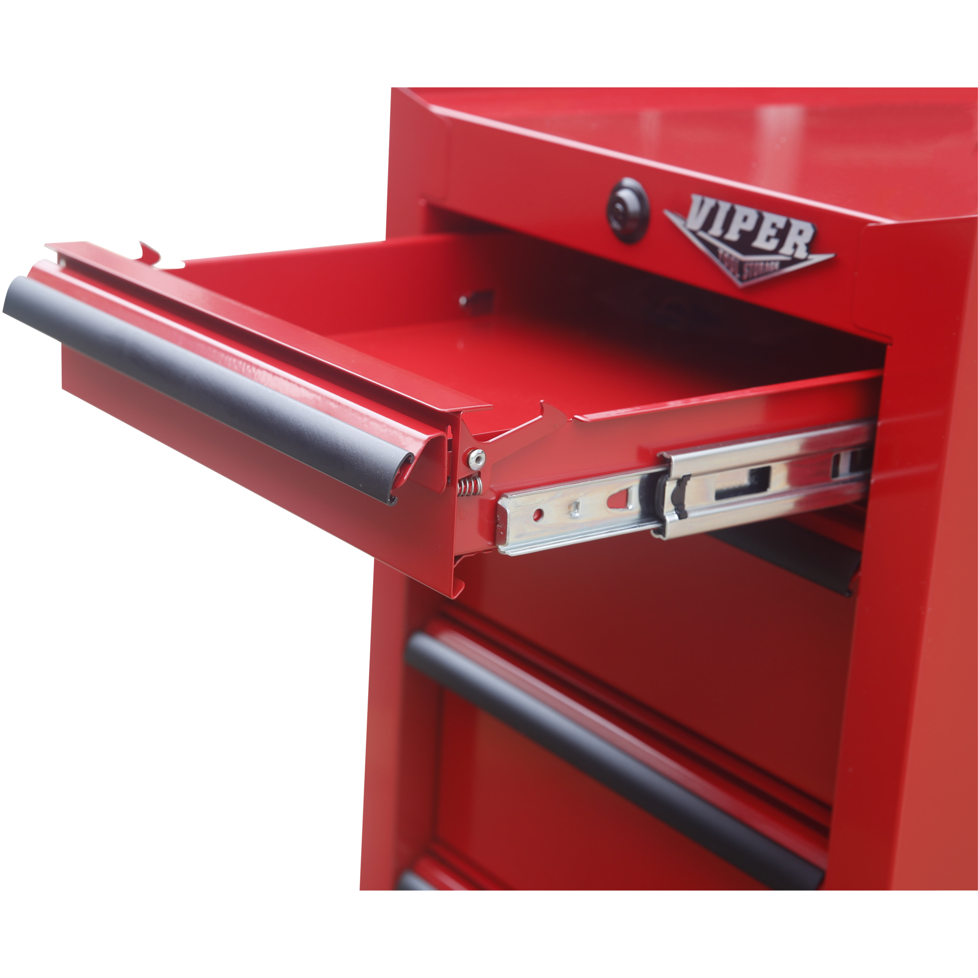 Viper Tool Storage, 5-Drawer 18G Steel Rolling Tool Cart, Width 15.8 in ...