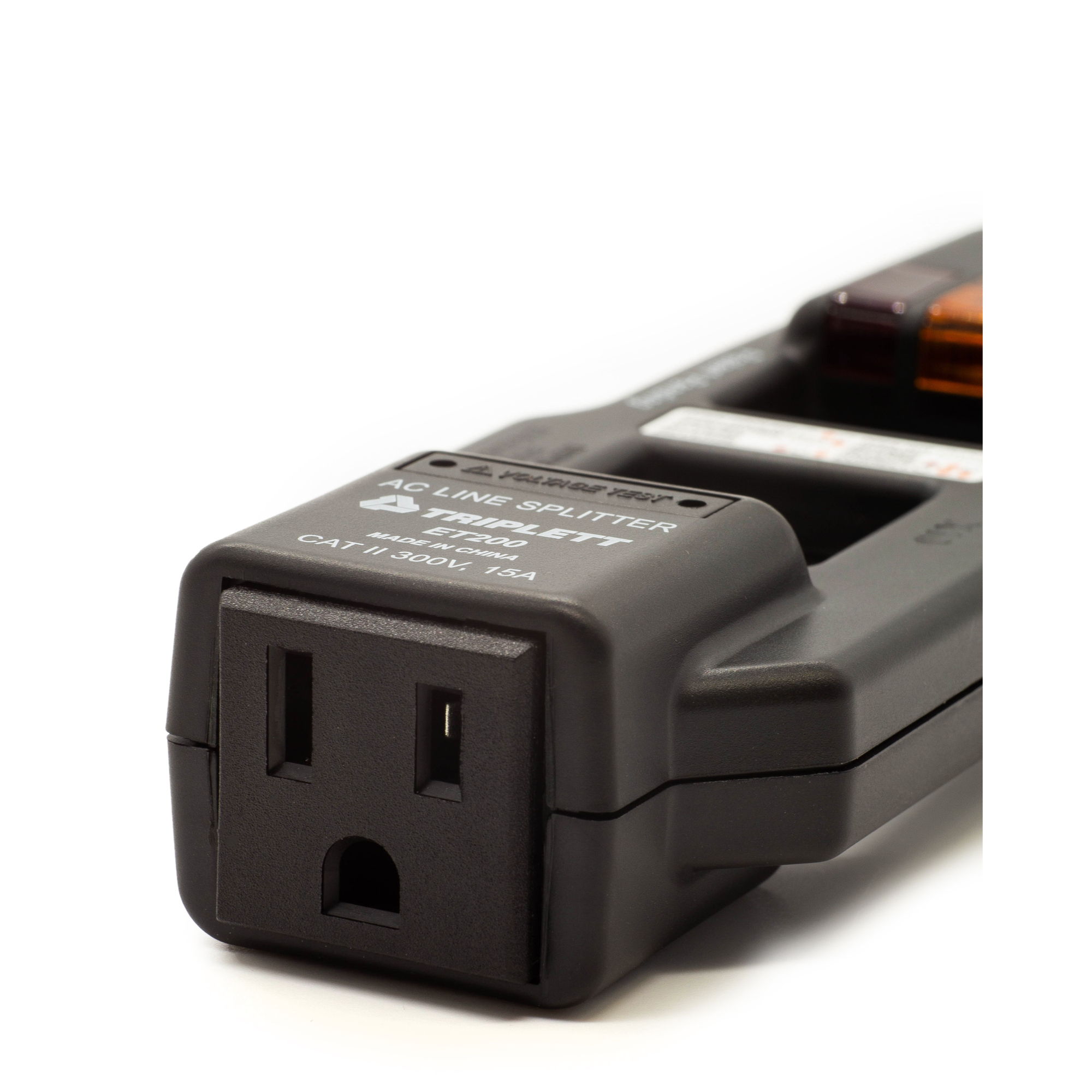 Triplett, GFCI Receptacle Tester with Line Splitter, Model# ET200 ...