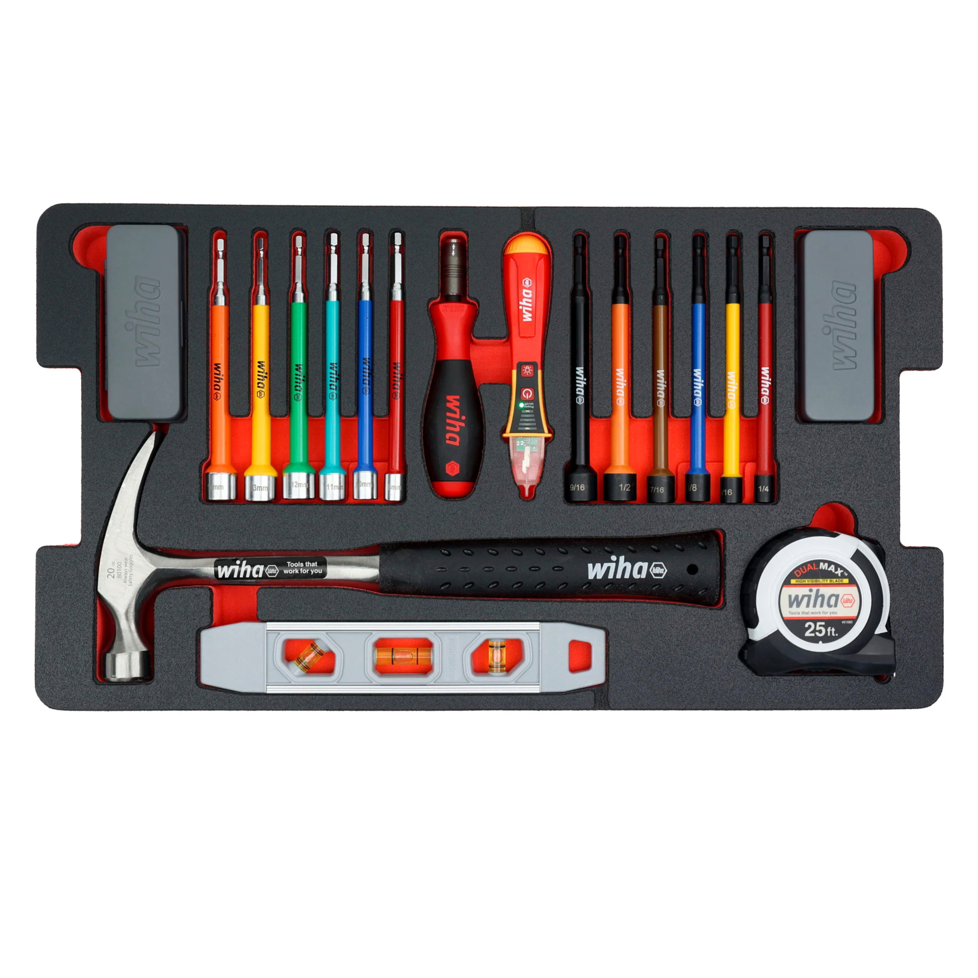 Wiha, 194 Piece Premium Kit In Rolling Tool Box, Model# 92100 ...