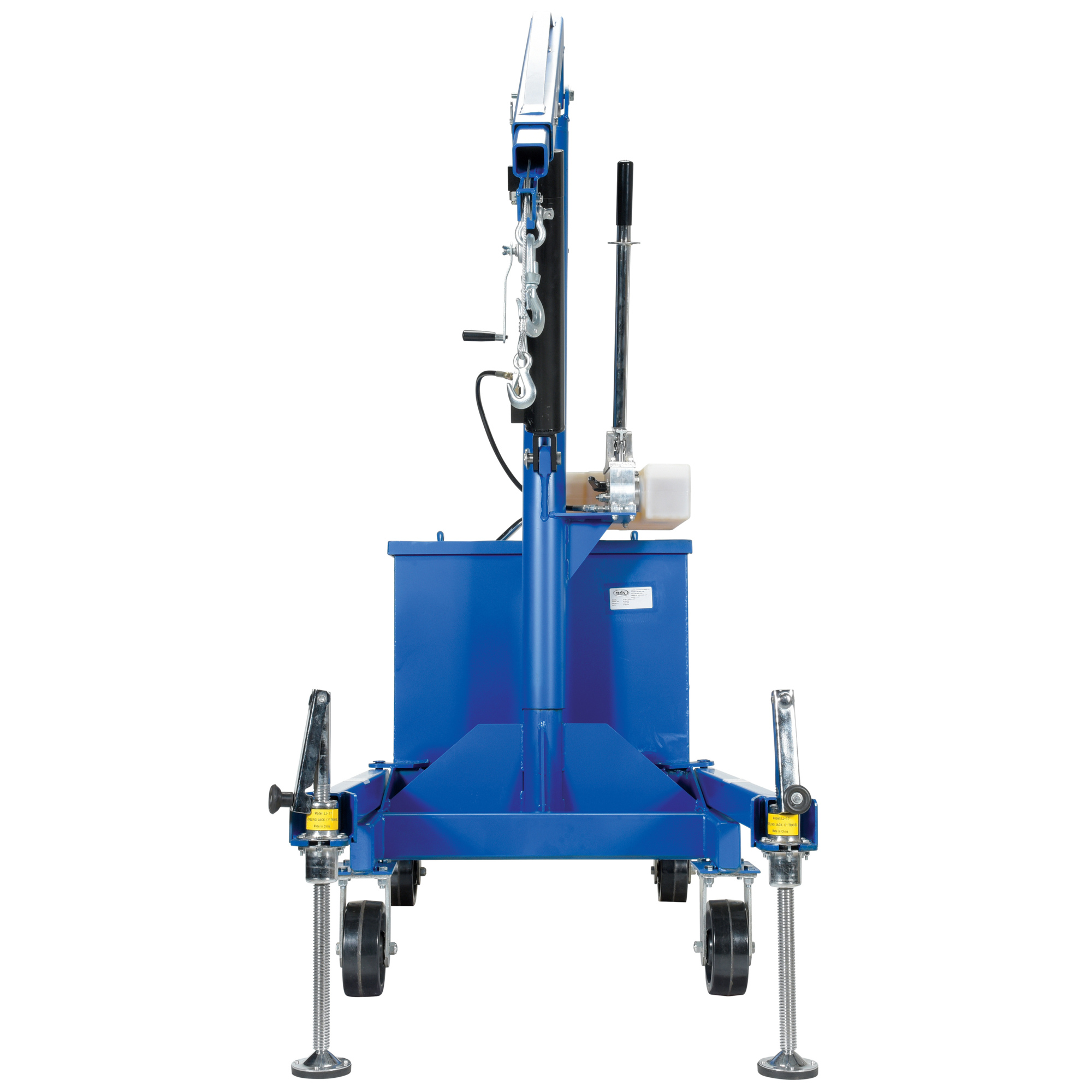 Vestil Steel Portable Cantilever Hoist - 4000-Lb. Capacity, 50 3/8in ...