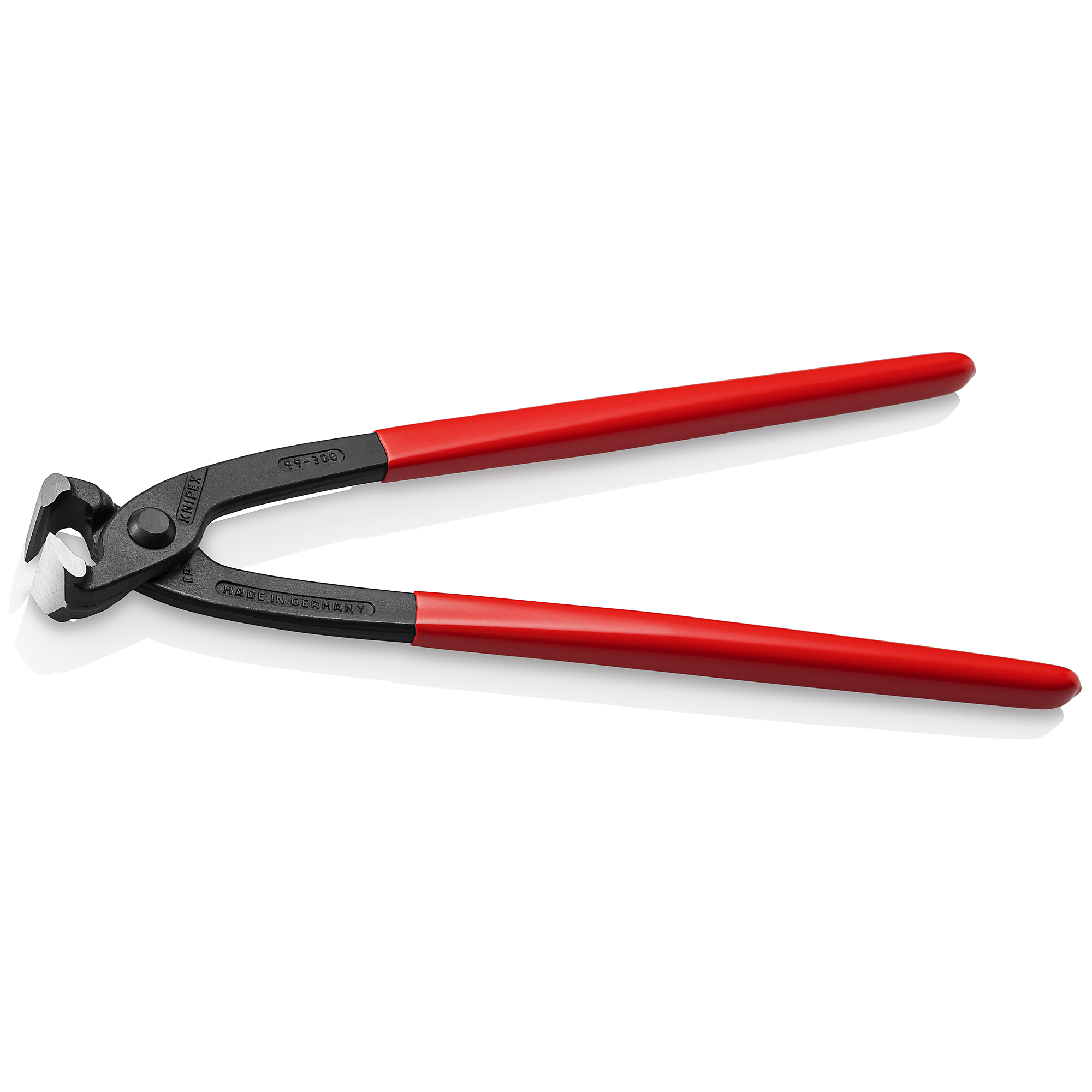 KNIPEX Concreters' Nippers - 12in., Plastic Coating, Steel, 0.125in ...