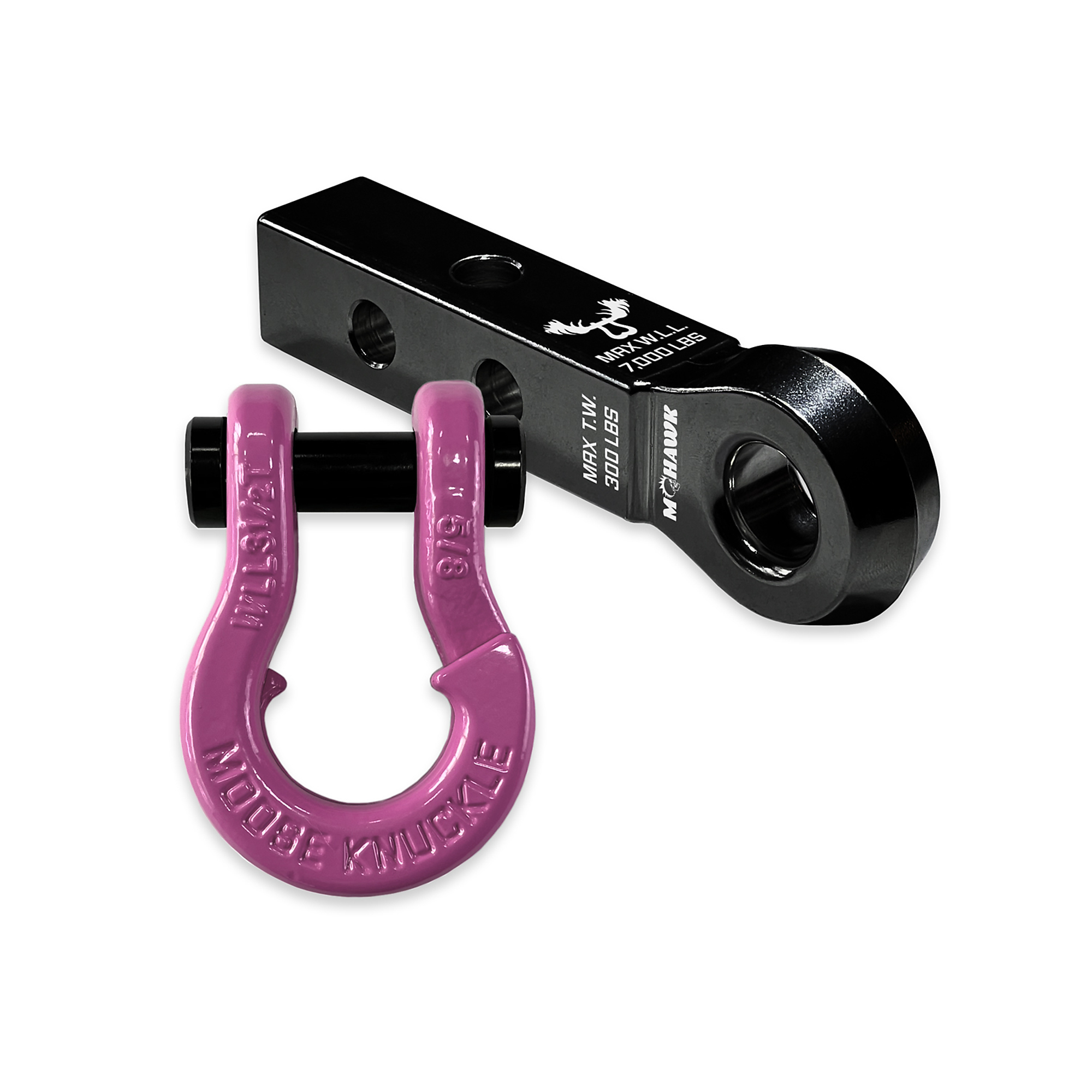 Moose Knuckle Offroad, 5/8 Jowl Split Shackle and Mohawk 1.25 Receiver ...