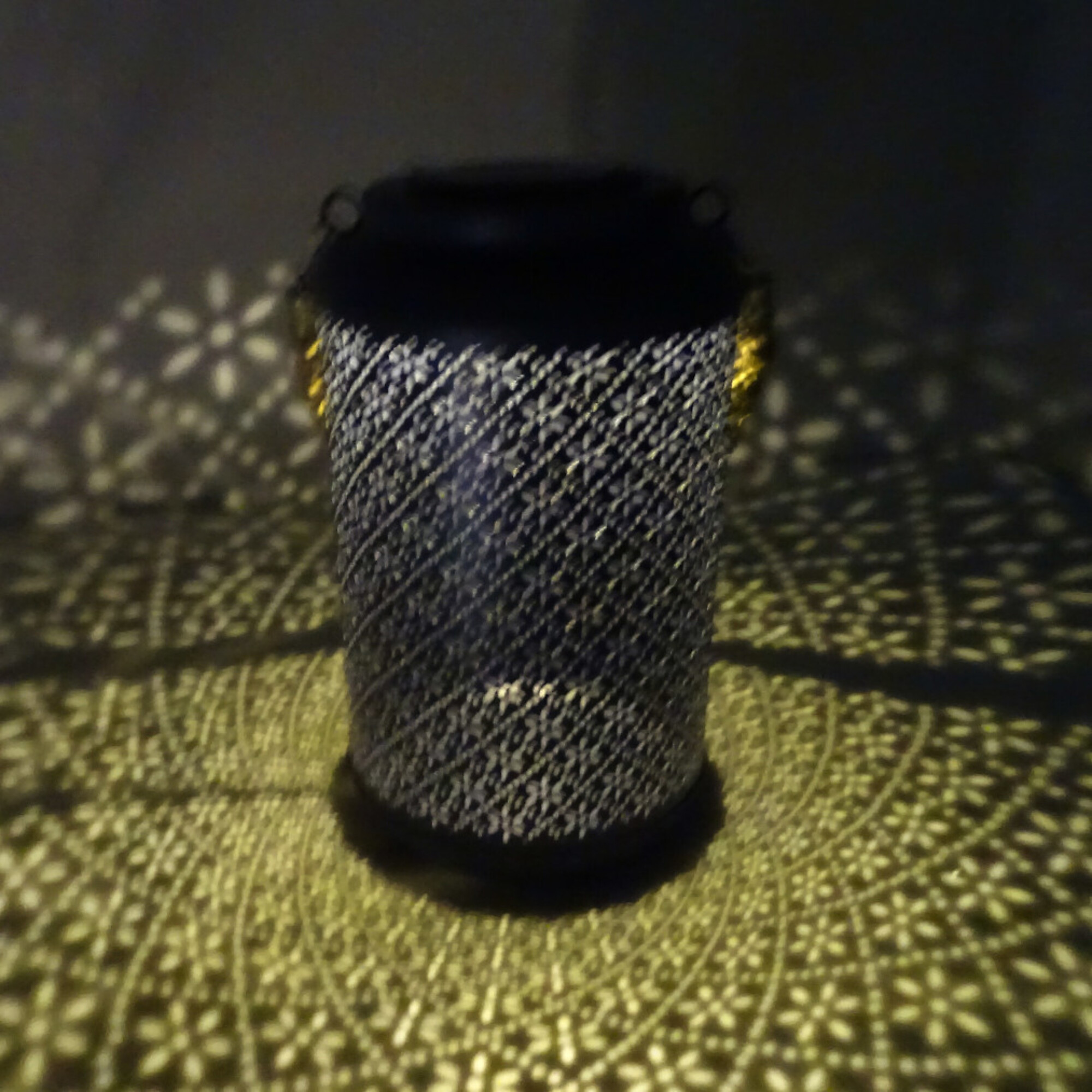 Alpine Corporation, Solar Hanging Decorative Dark Blue Lantern w/LED ...