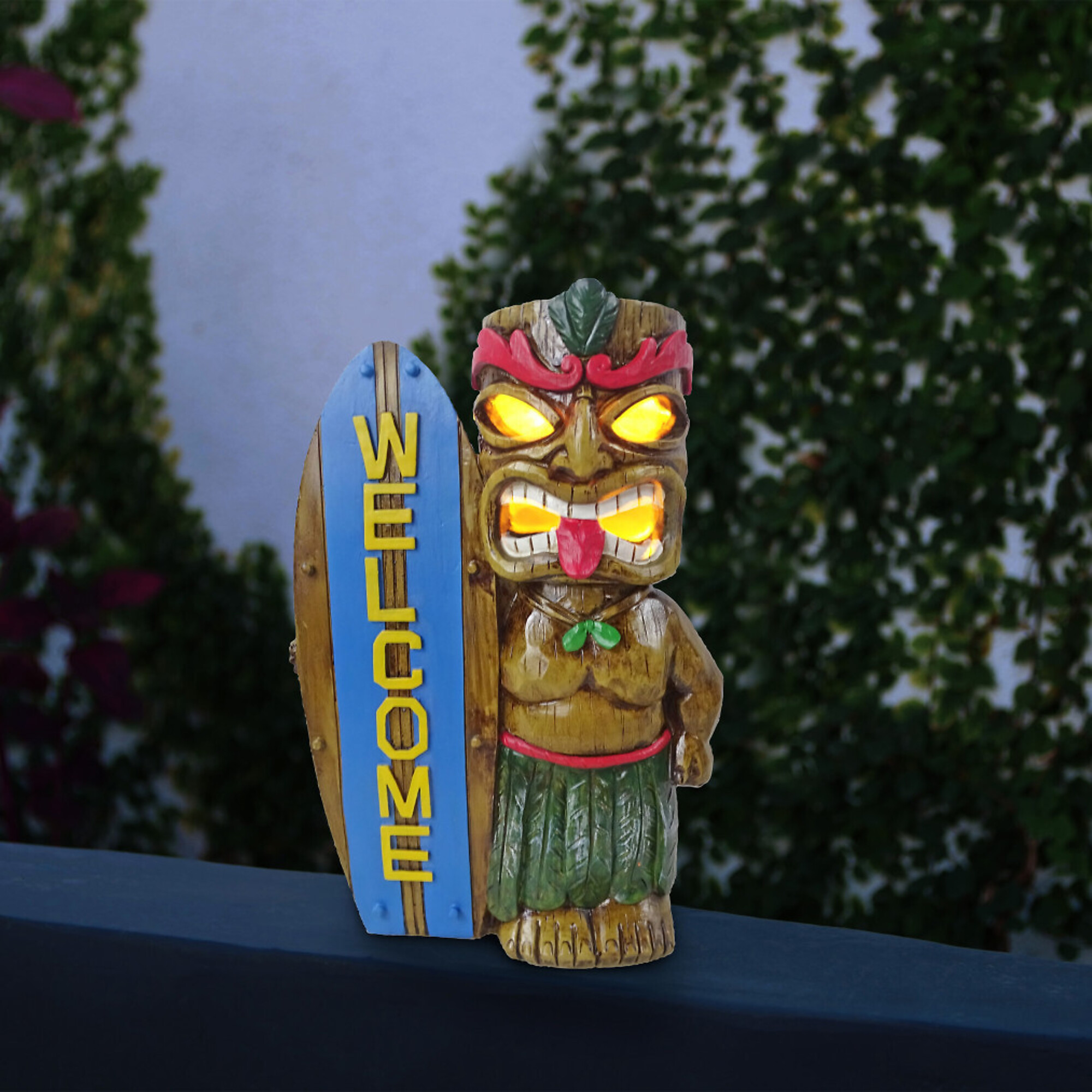 Alpine Corporation, Solar Tiki Lighted Statuary, Model# SLL2612SLR-HH ...