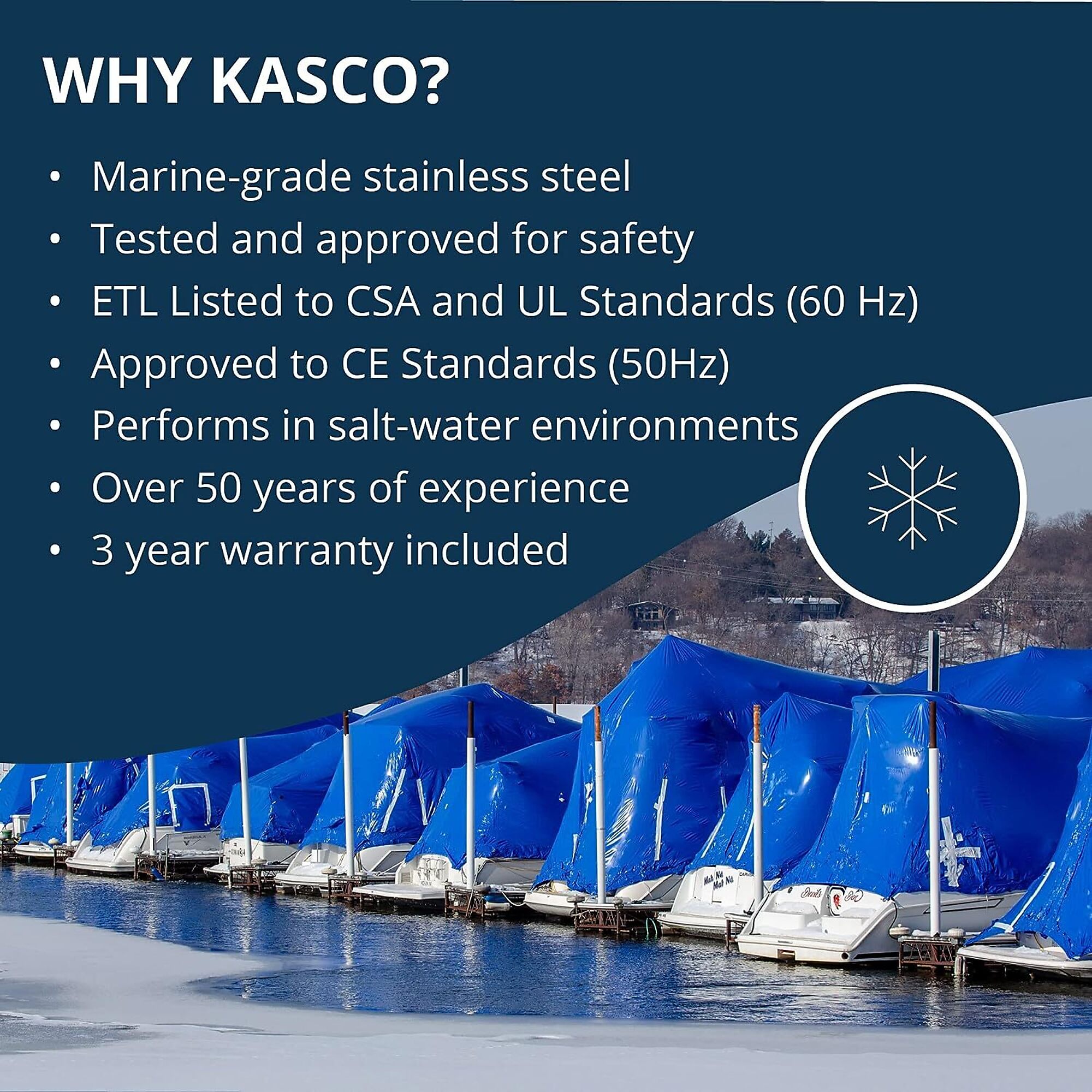 Kasco, De-icer Single for Pond and Lake Bubbler 120V, Volts 120 ...