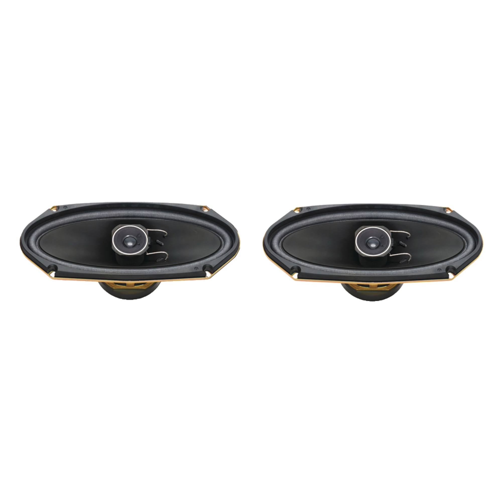 Pioneer A-Series, 4in. x 10in. 2-Way Full-Range Coaxial Speakers, 2 ...