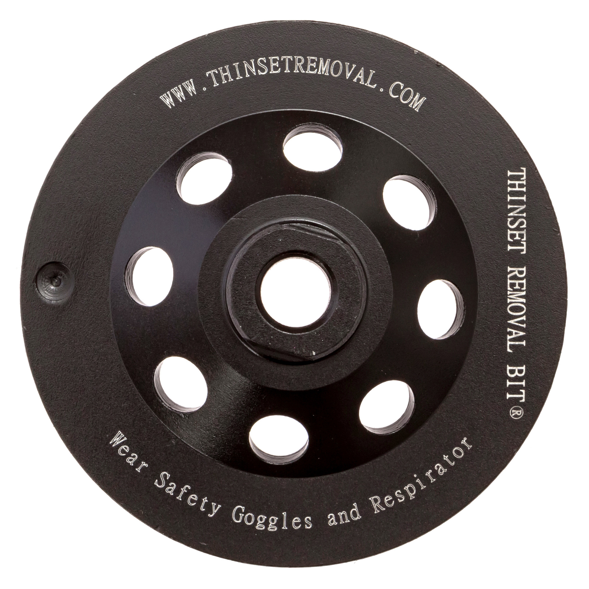 THINSET REMOVAL BIT, Double Row Diamond Grinder, Wheel Diameter 4.5 in ...