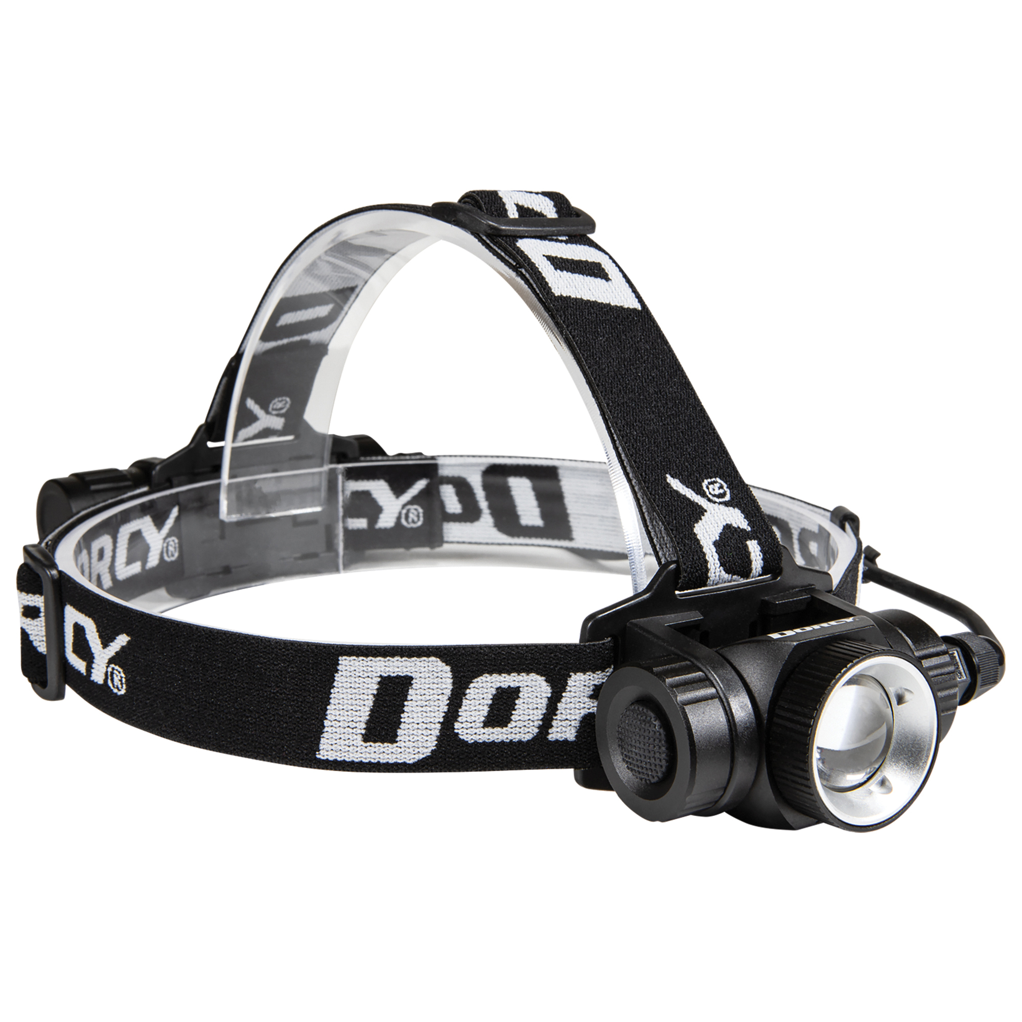 Dorcy, Pro Water-Resistant LED Rechargeable Headlamp, Light Output 1000 ...