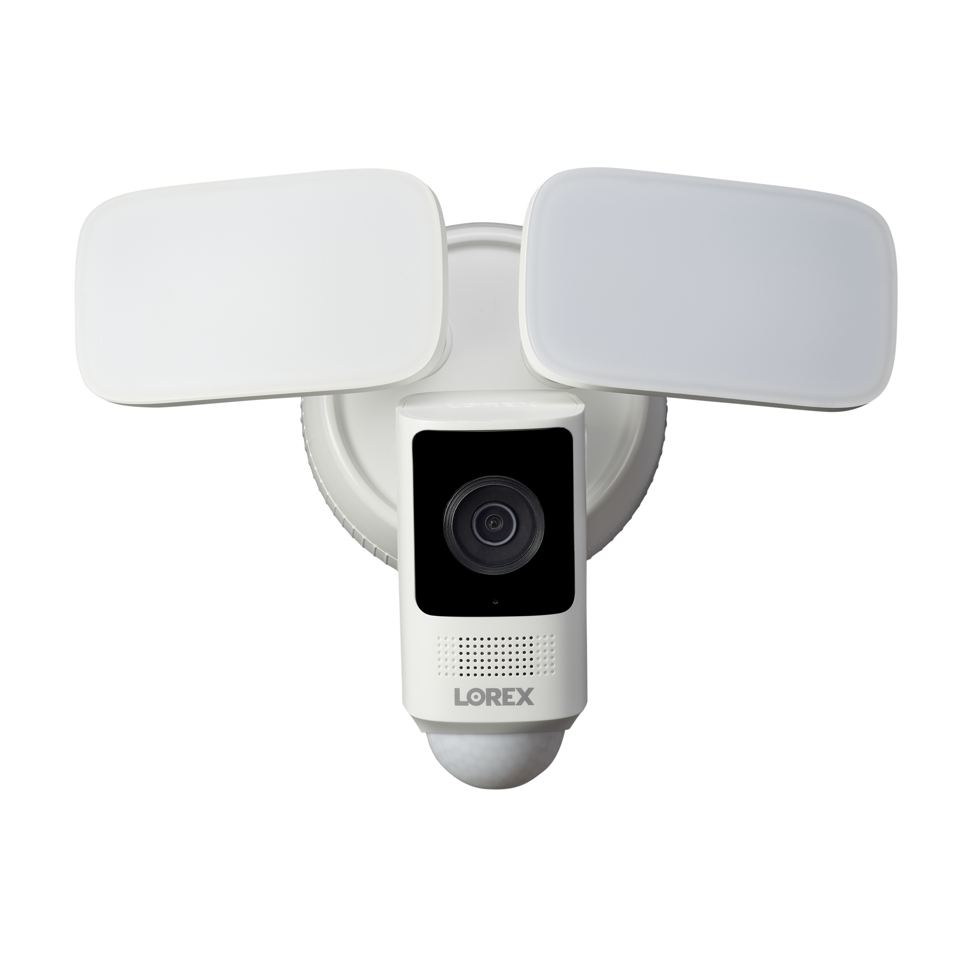 Lorex, 2K Wired Floodlight Camera White, Product Style DVR/monitoring ...