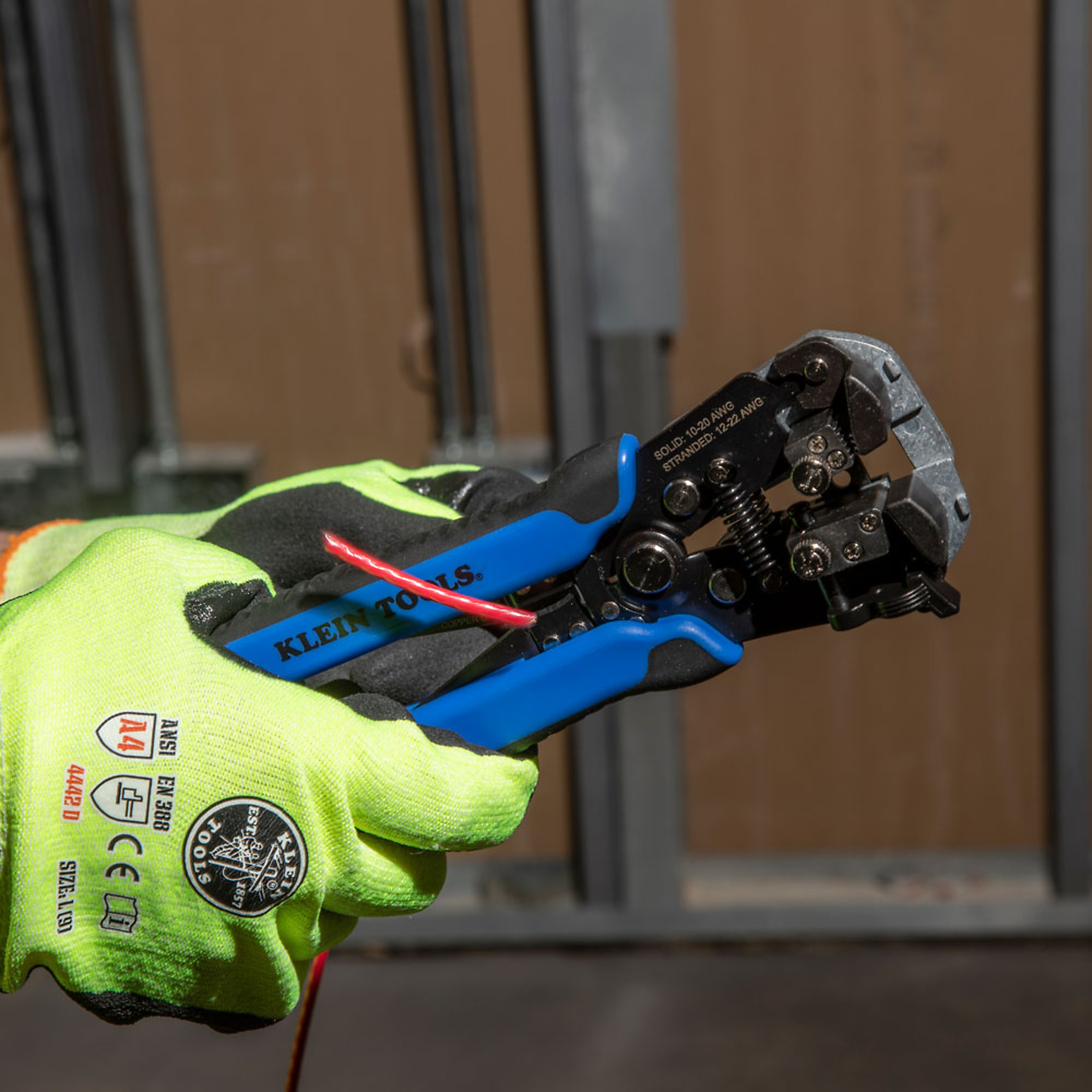 Klein Tools, Wire Stripper and Cutter, Self-Adjusting, Model# 11061 ...