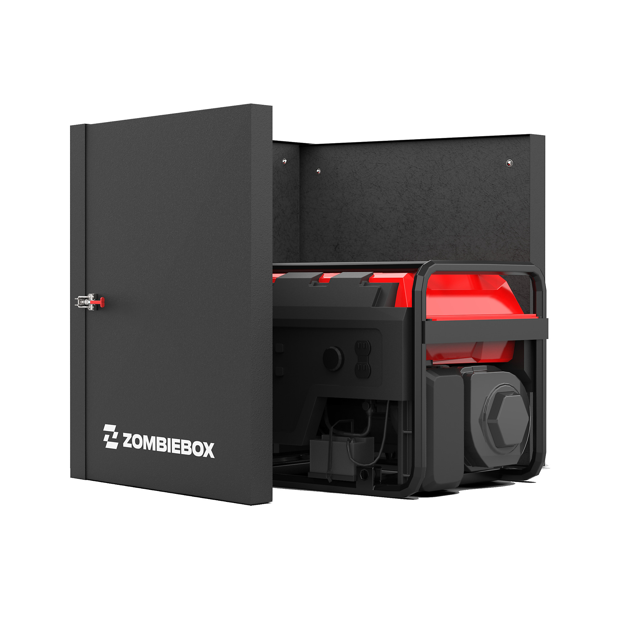 Zombiebox, Portable Generator Running Cover and Noise Barrier System ...