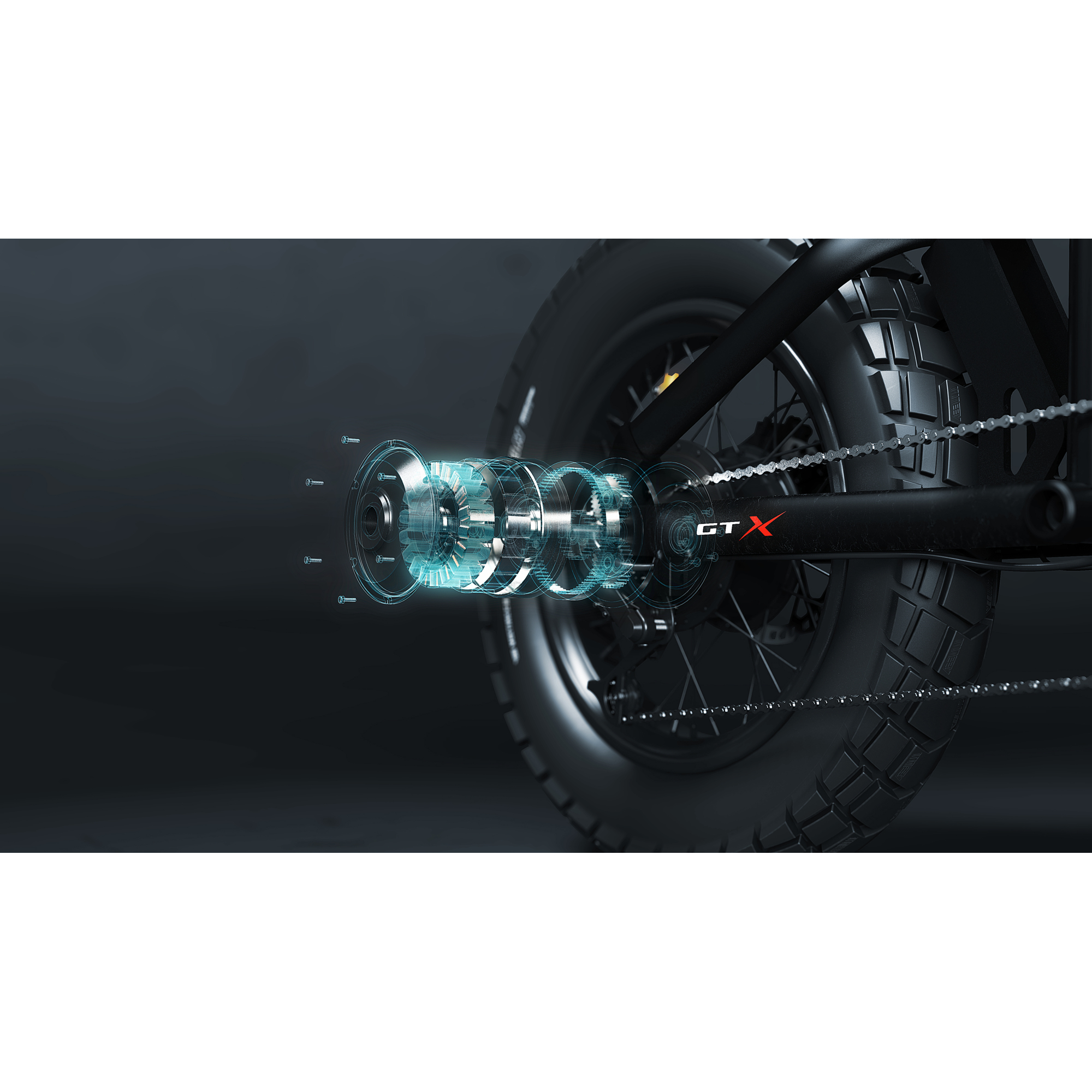 RAEV, Bullet GTX Electric Dirt Bike, Black ebike, Max. Speed 28 MPH ...