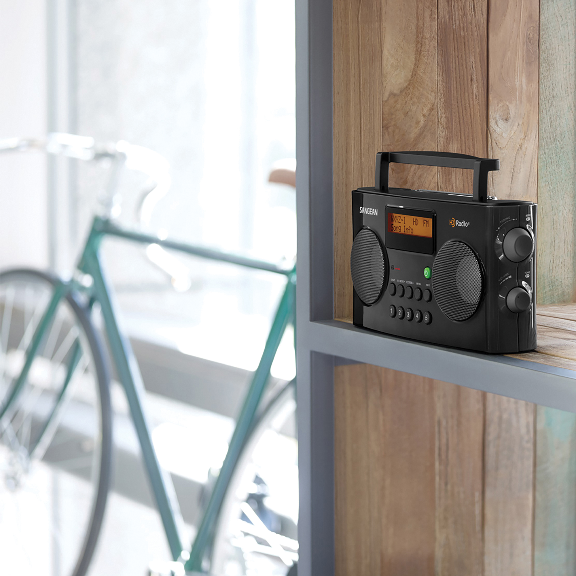 Sangean, Portable HD Radio/FM-Stereo/AM Digital Radio, Model# HDR-16 ...