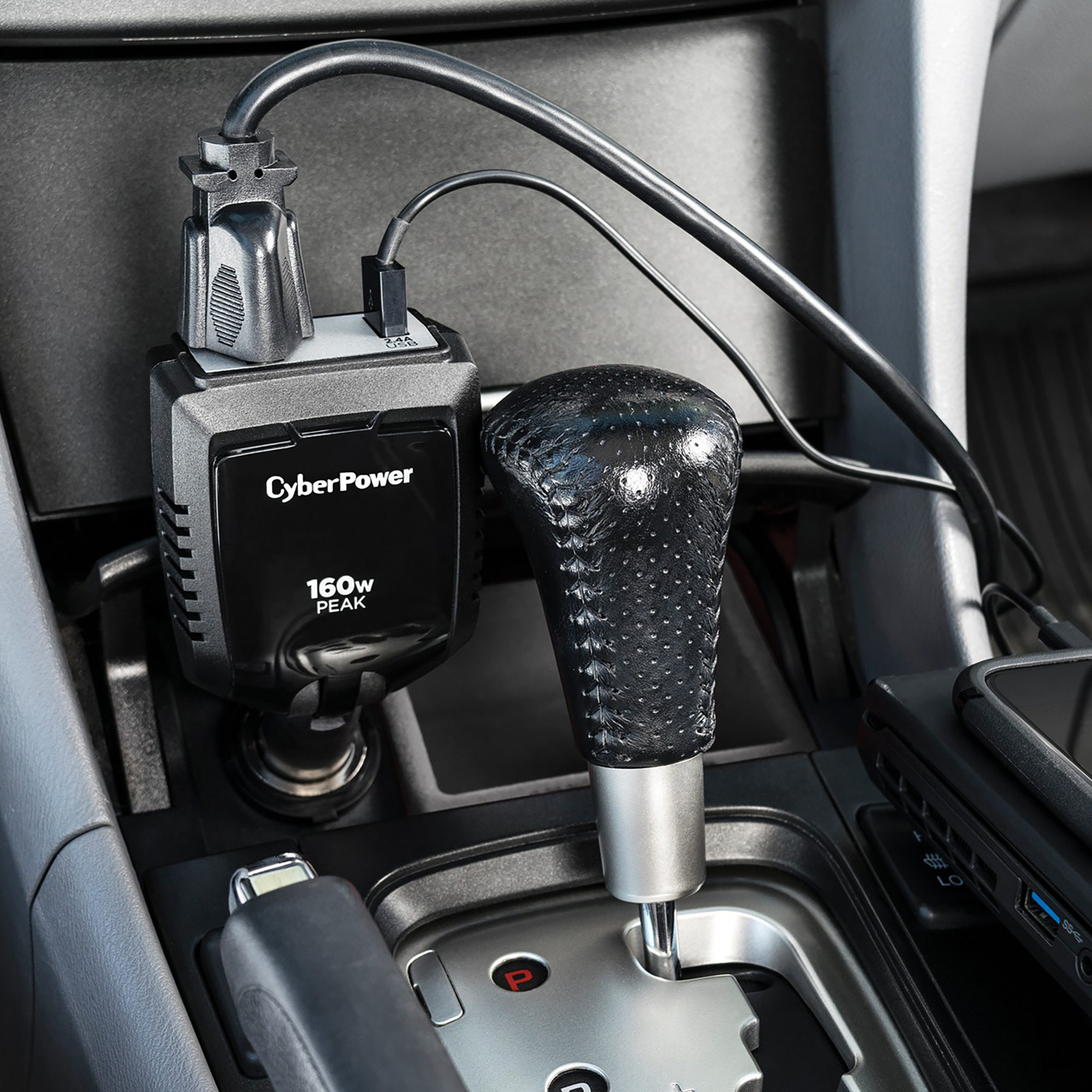 CyberPower, Power Inverter, USB Ports (qty.) 1 AC Outlets (qty.) 1 ...