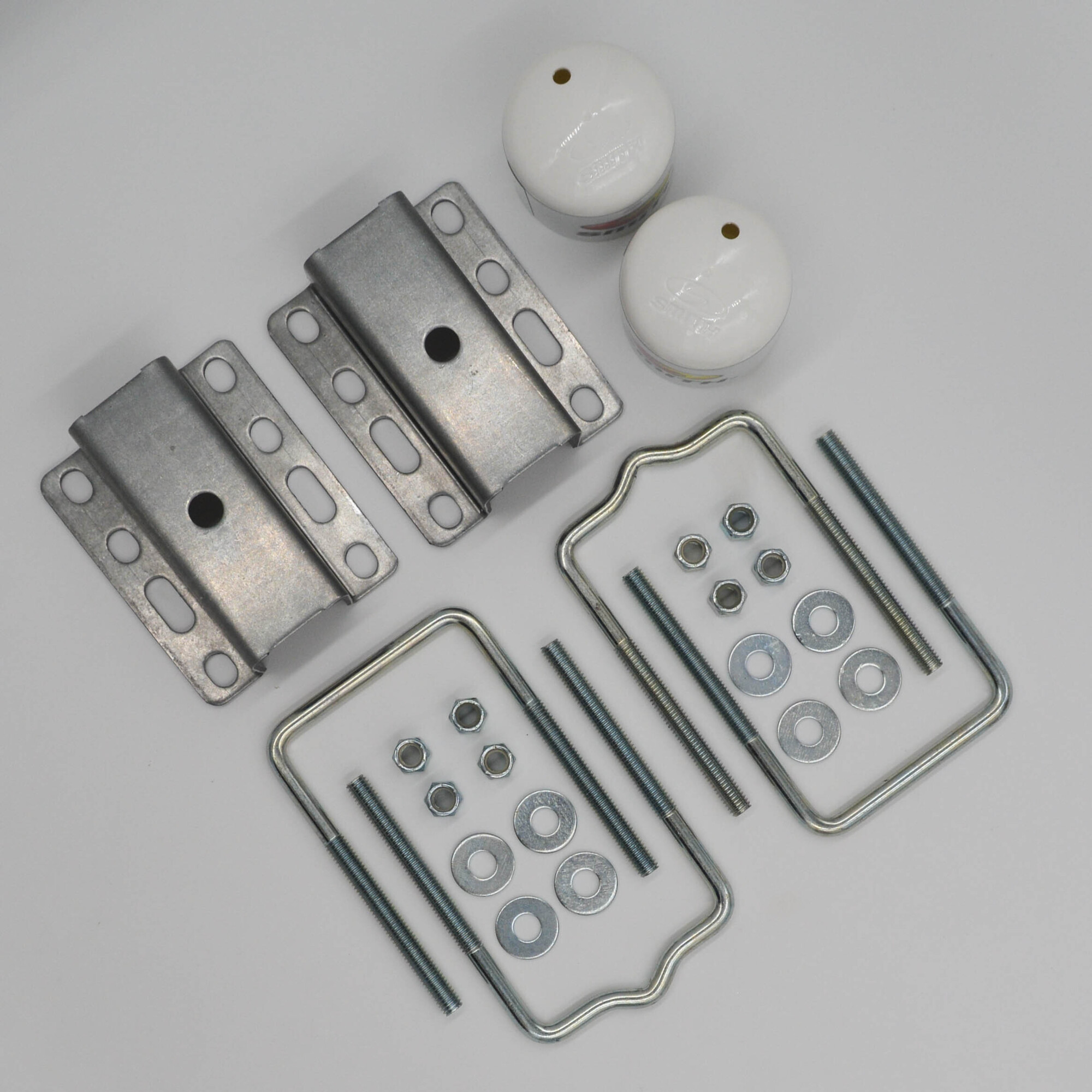 C.E. Smith Company, 40in. White PVC Post Guide-On Kit (Sold as a Pair ...