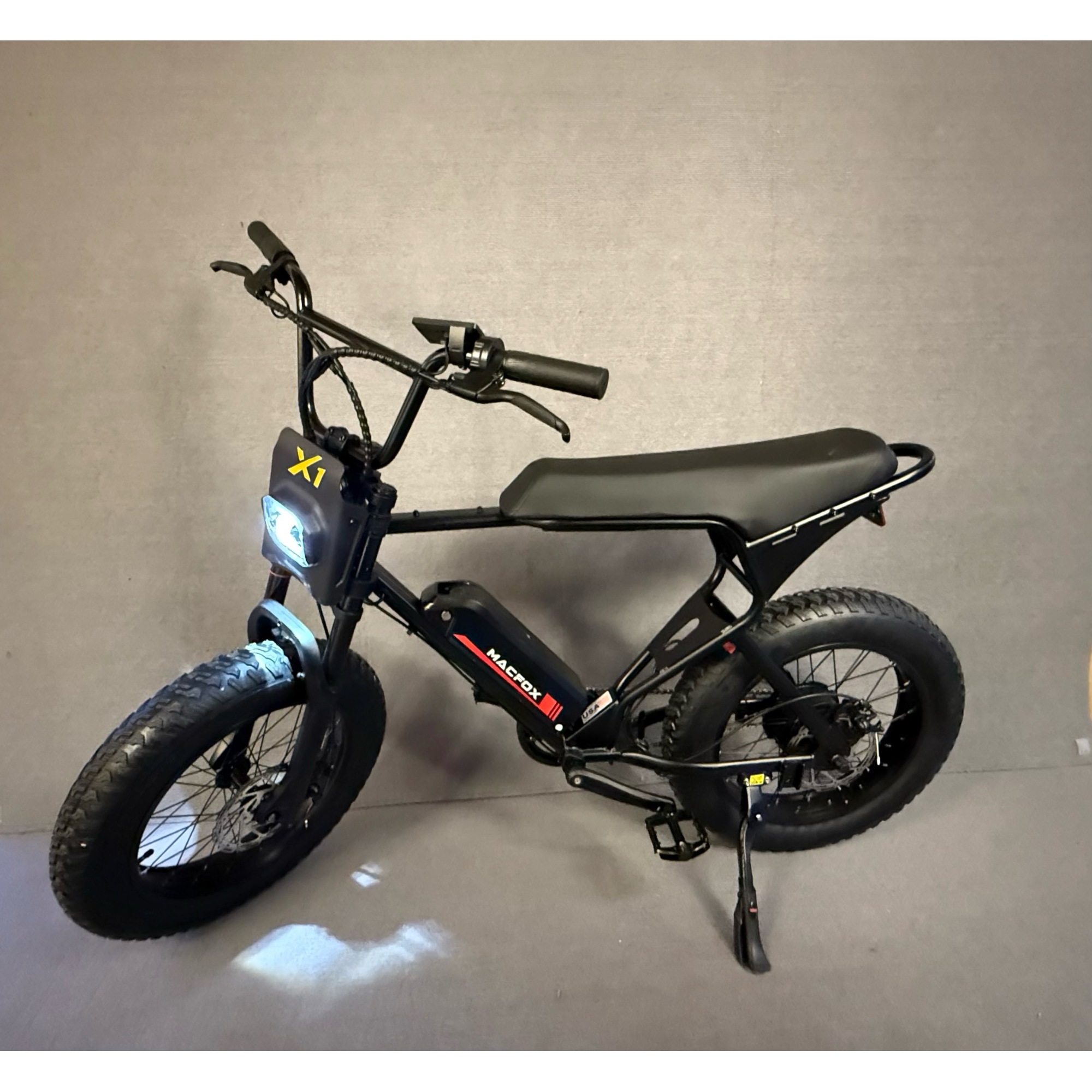 MACFOX, X1S Commuter Electric Ebike, Max. Speed 25 MPH, Weight Capacity ...