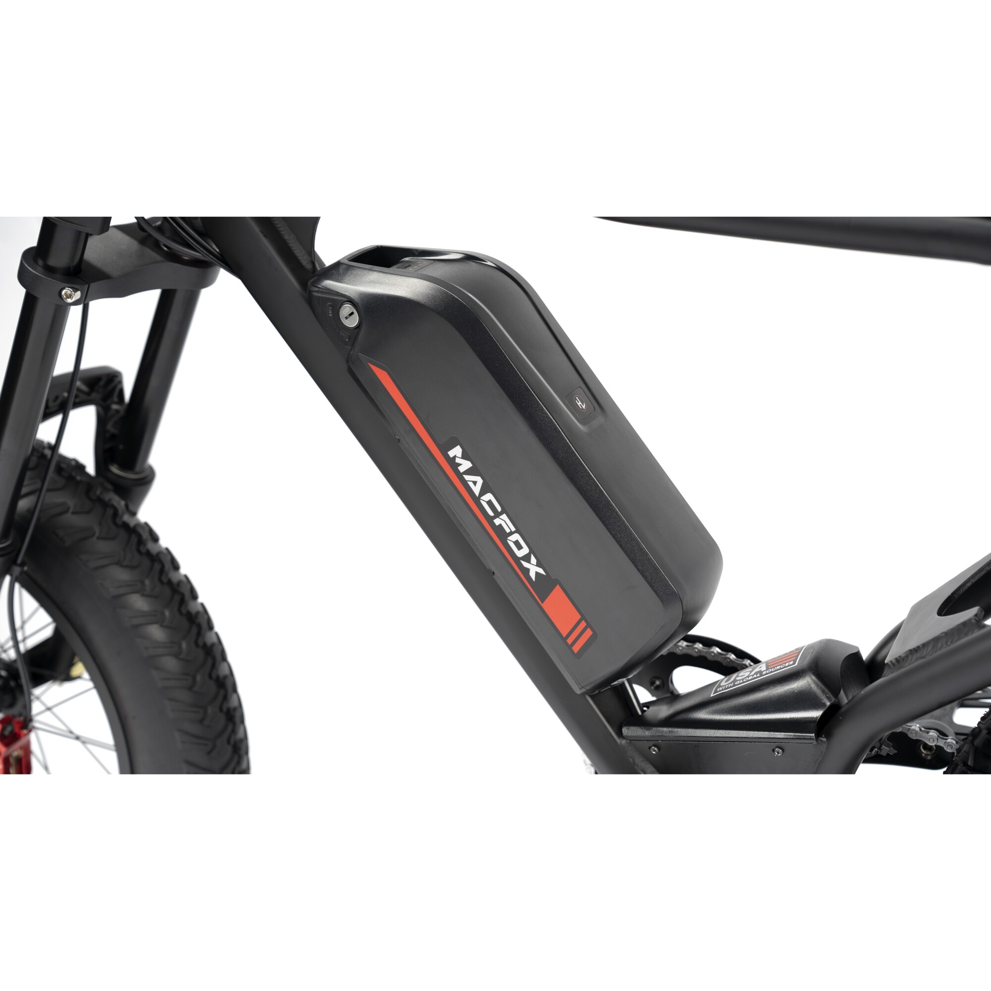 MACFOX, X2 Electric Mountian Ebike, Max. Speed 28 MPH, Weight Capacity ...