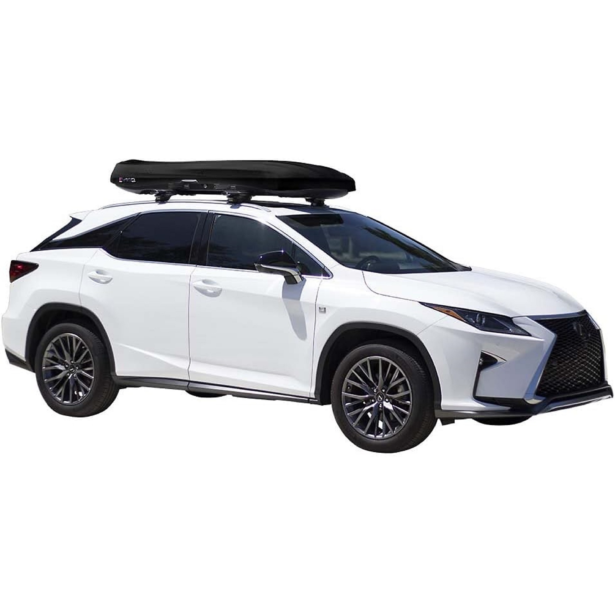 INNO Wedge 660 Cargo Box - 11 Cu. Ft., Gloss Black, ABS, Dual Side ...