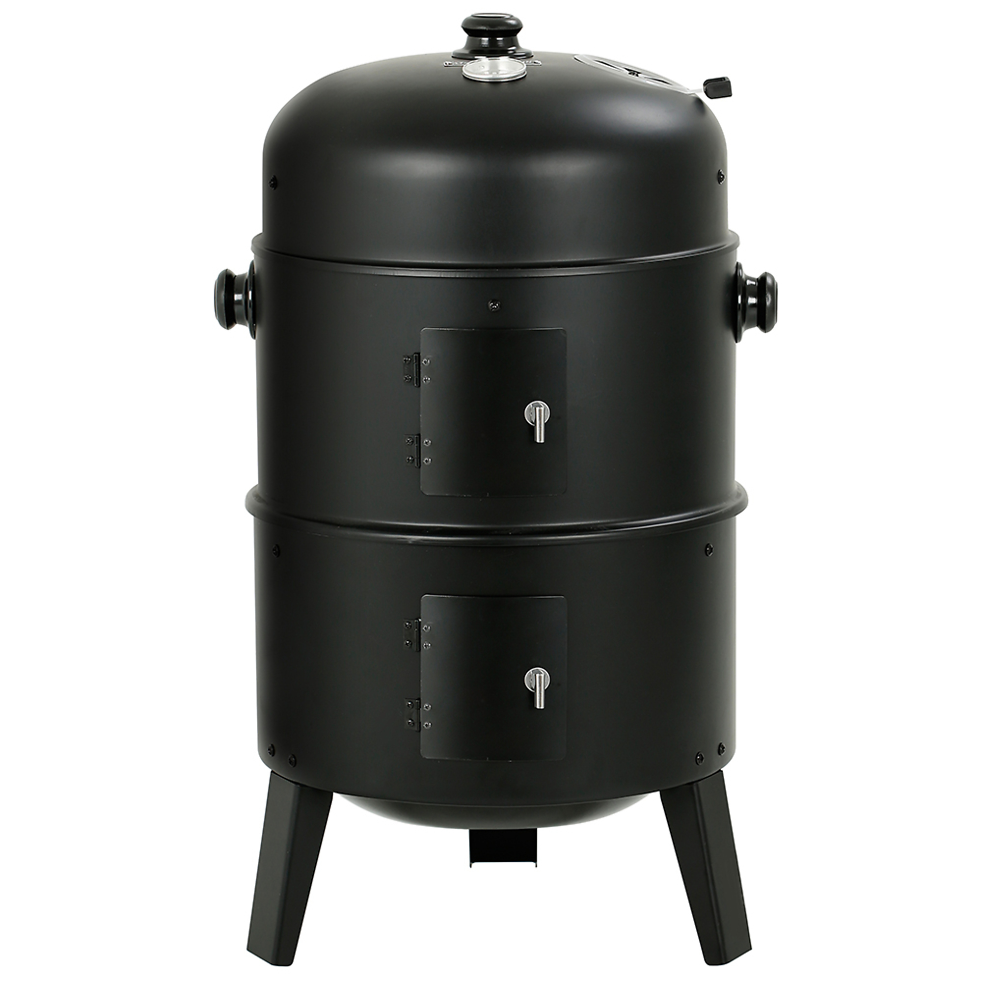 Mastercook Mastercook, Portable 3 piece 16ft.' Verticle Smoker Grill ...