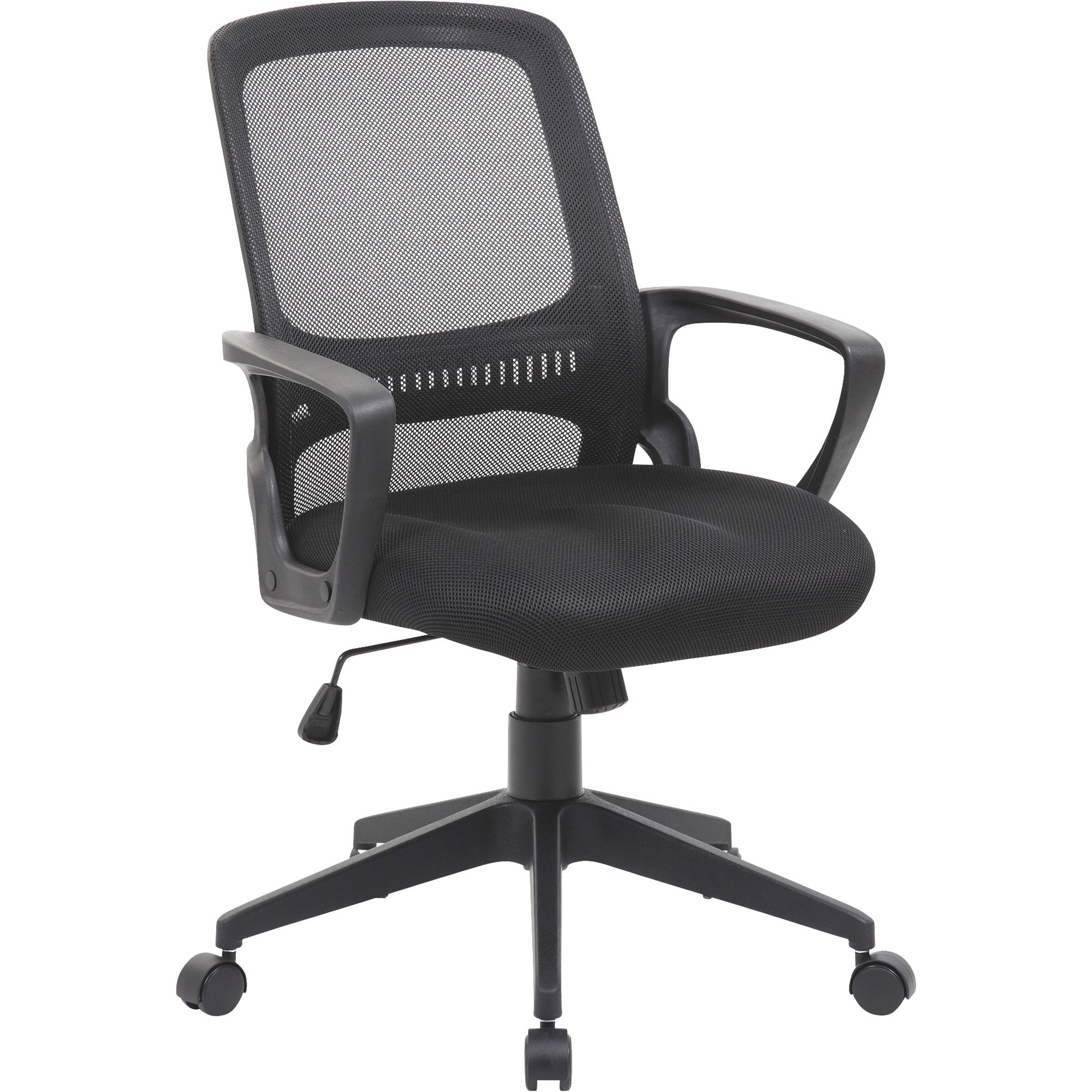 Norstar Height-Adjustable Mesh Task Chair — 25in.W x 25in.D x37–39in.H ...