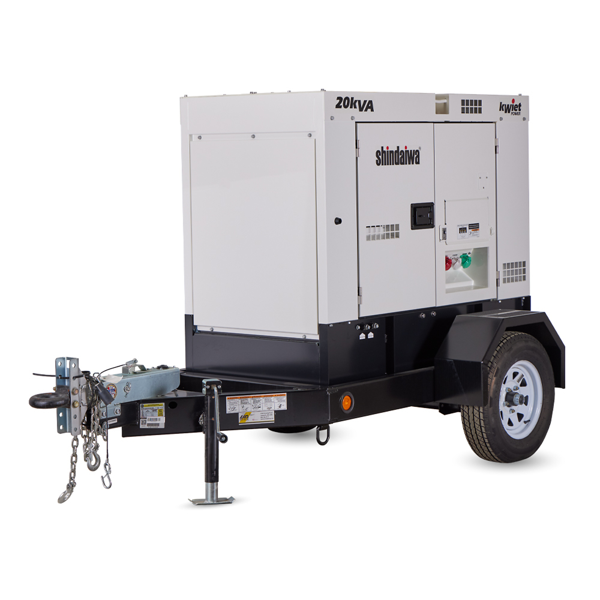 Shindaiwa, Mobile, Prime Power 20kW Diesel Generator, Model# DGK20FS ...