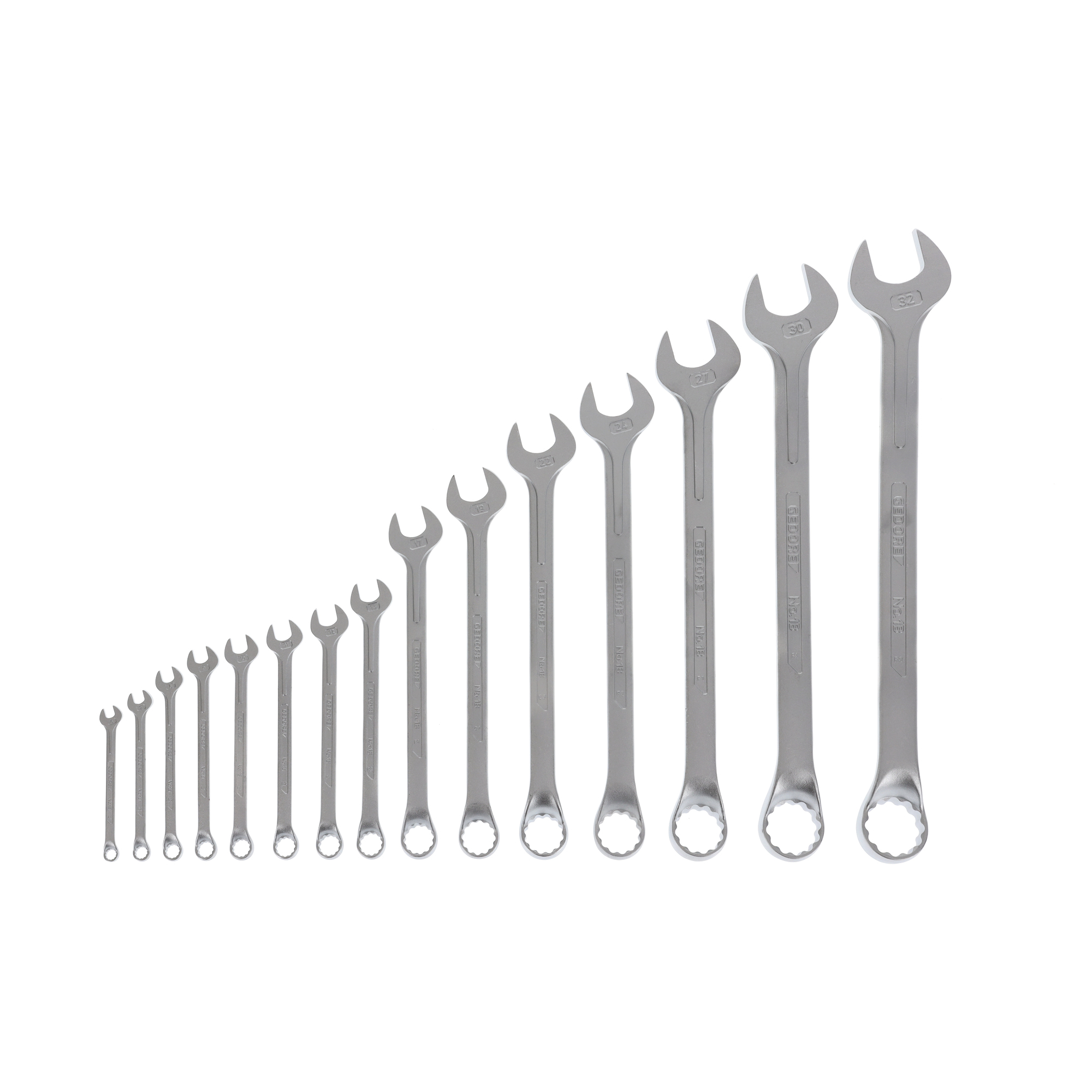 Gedore, 1 B (MM) Combination spanner set, Model# 1 B-0115 | Northern Tool