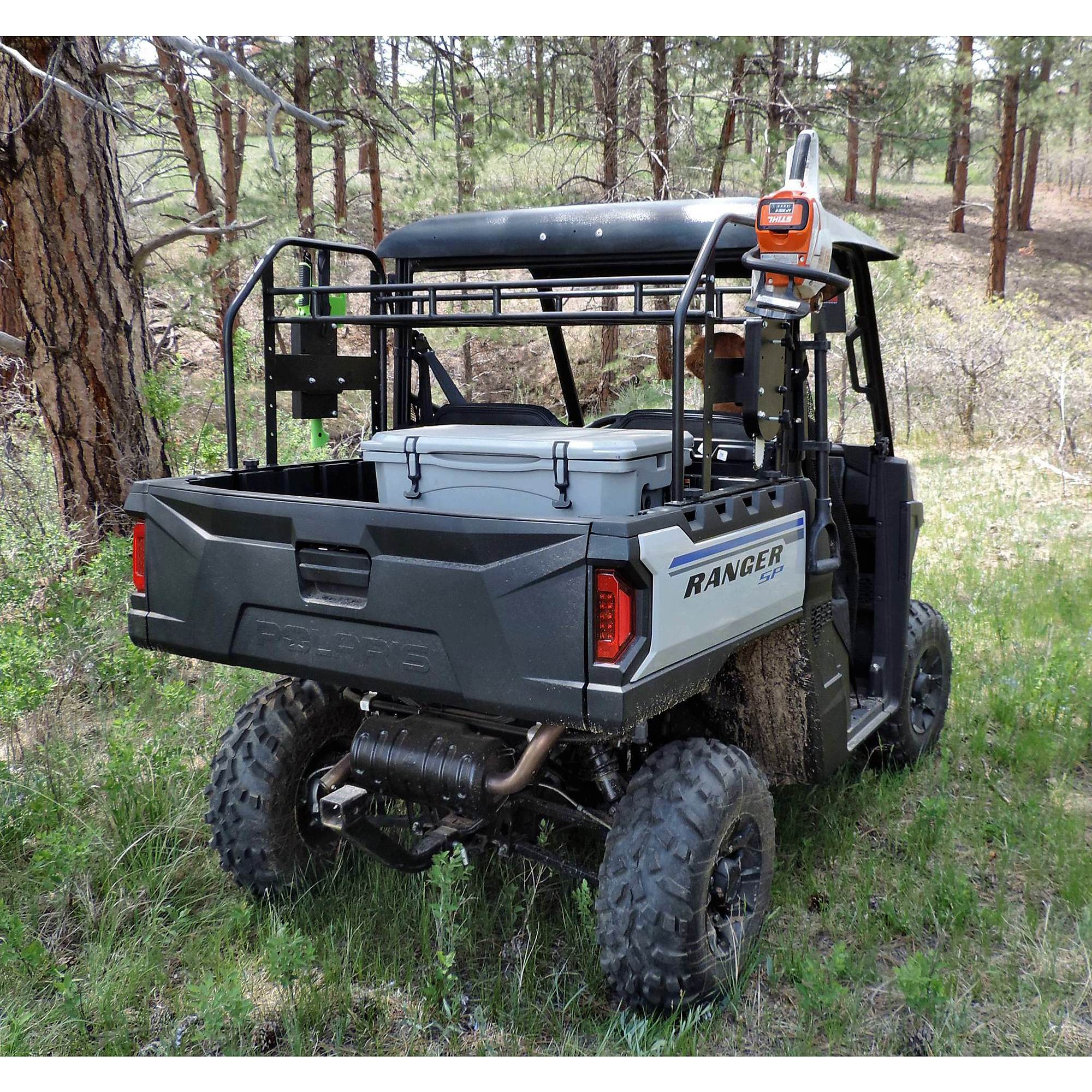 Hornet Outdoors, Polaris Mid Size Ranger Adjustable Rear Cargo Rack ...